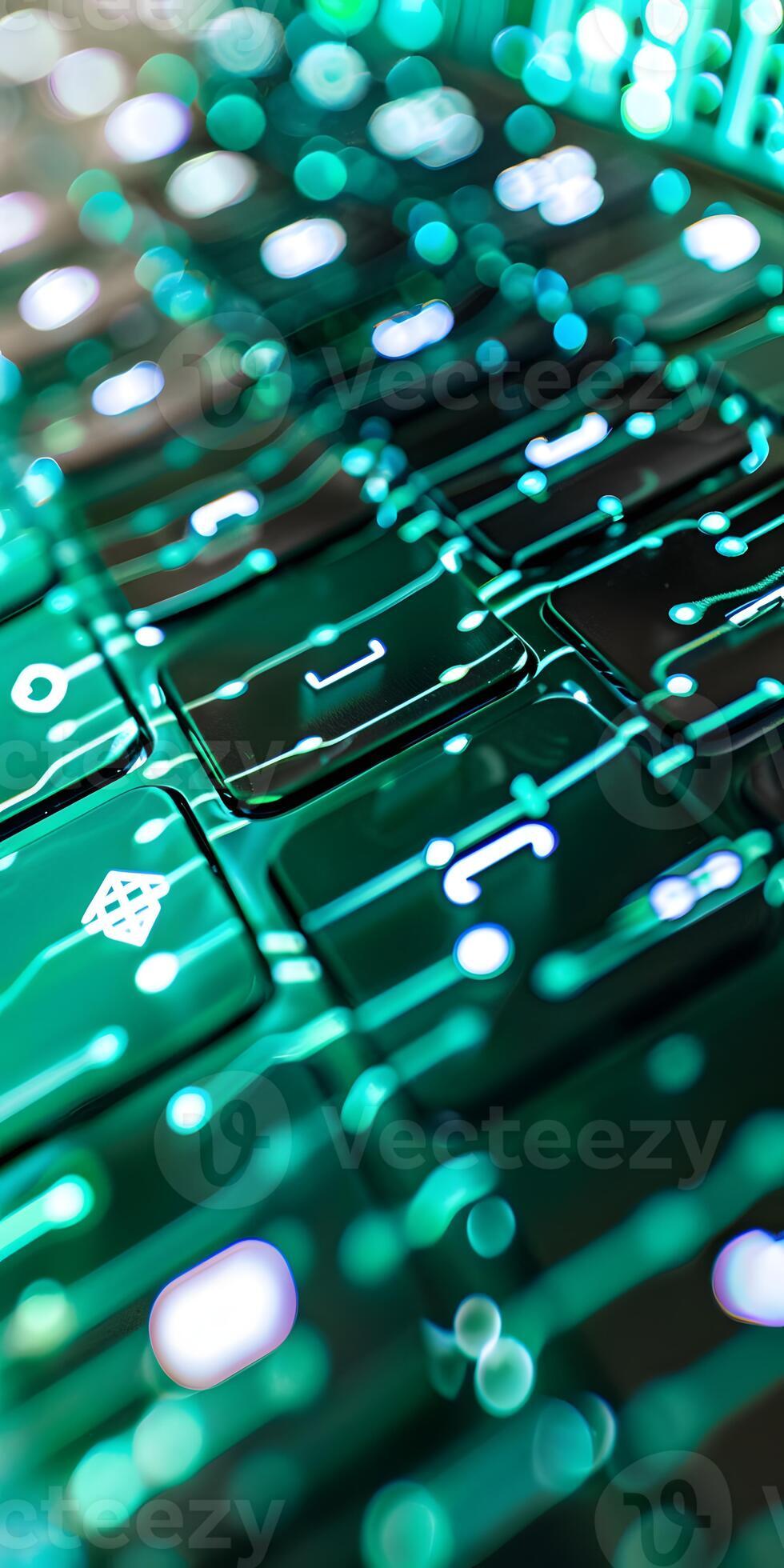 Binary Code Laptop Display 46766849 Stock Photo at Vecteezy