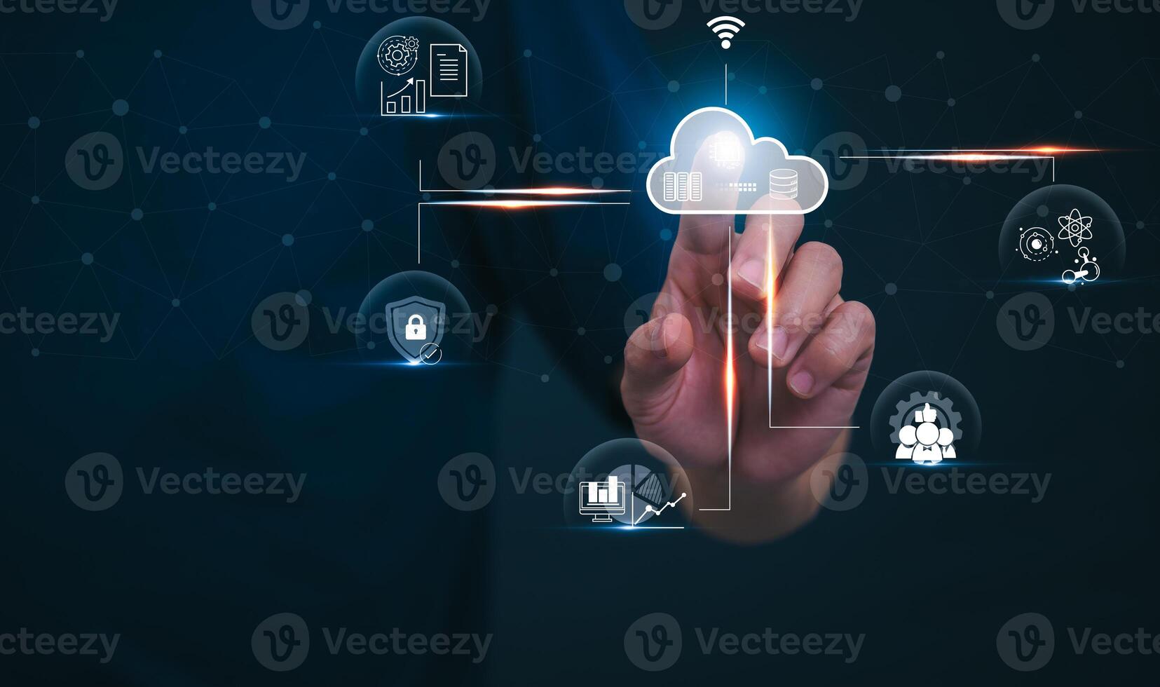 Connecting, communicating, and exchanging with global network cloud ... Connecting, communicating, and exchanging with global network cloud ...