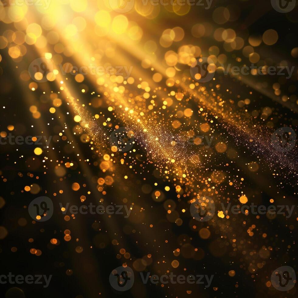 Abstract golden glitter sparkling lights background, festive holiday ... Abstract golden glitter sparkling lights background, festive holiday ...