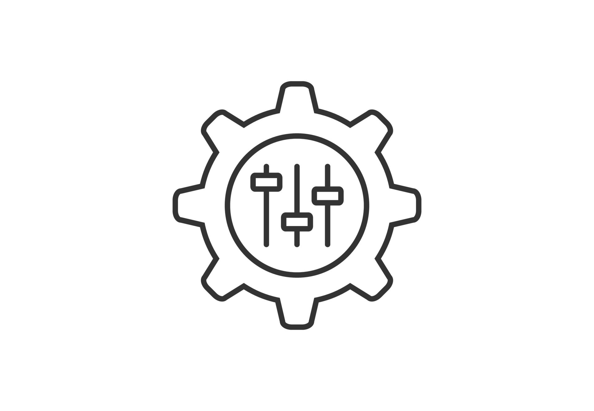 Customization Service Setting Icon Illustration 46783534 Vector Art At Vecteezy