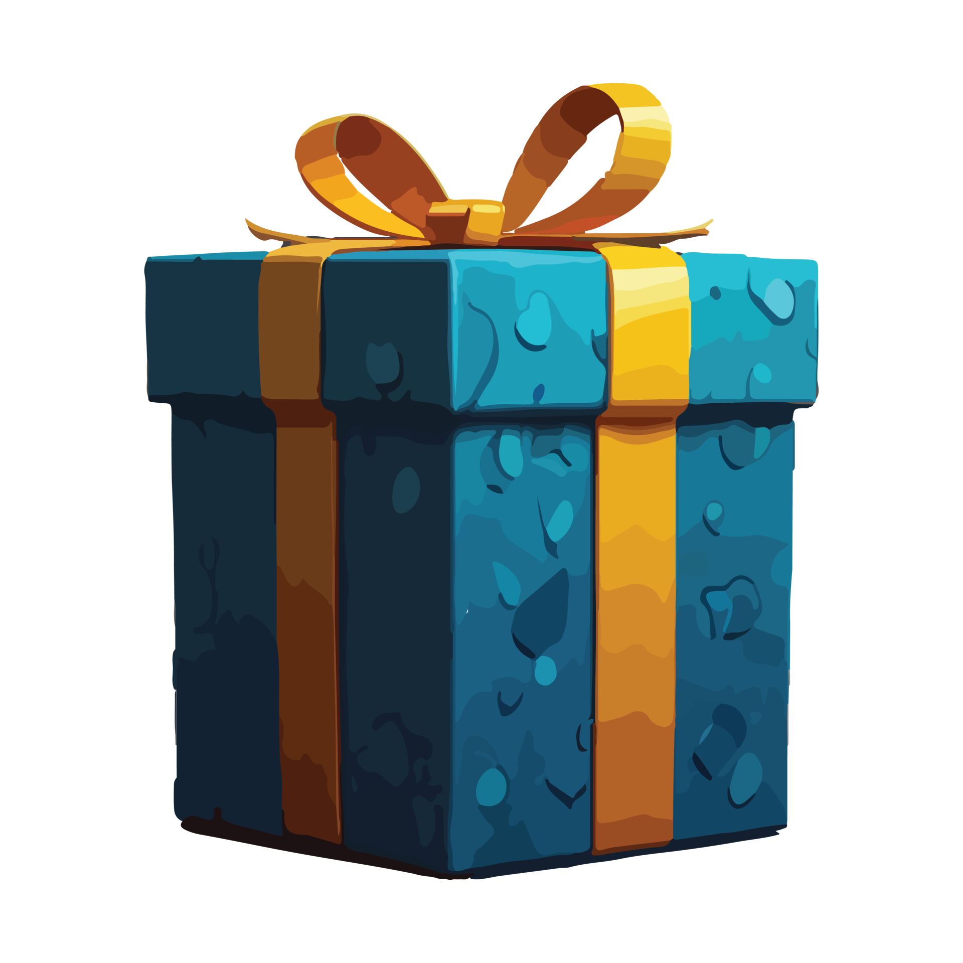3D animated gift box illustration design 46786801 PNG