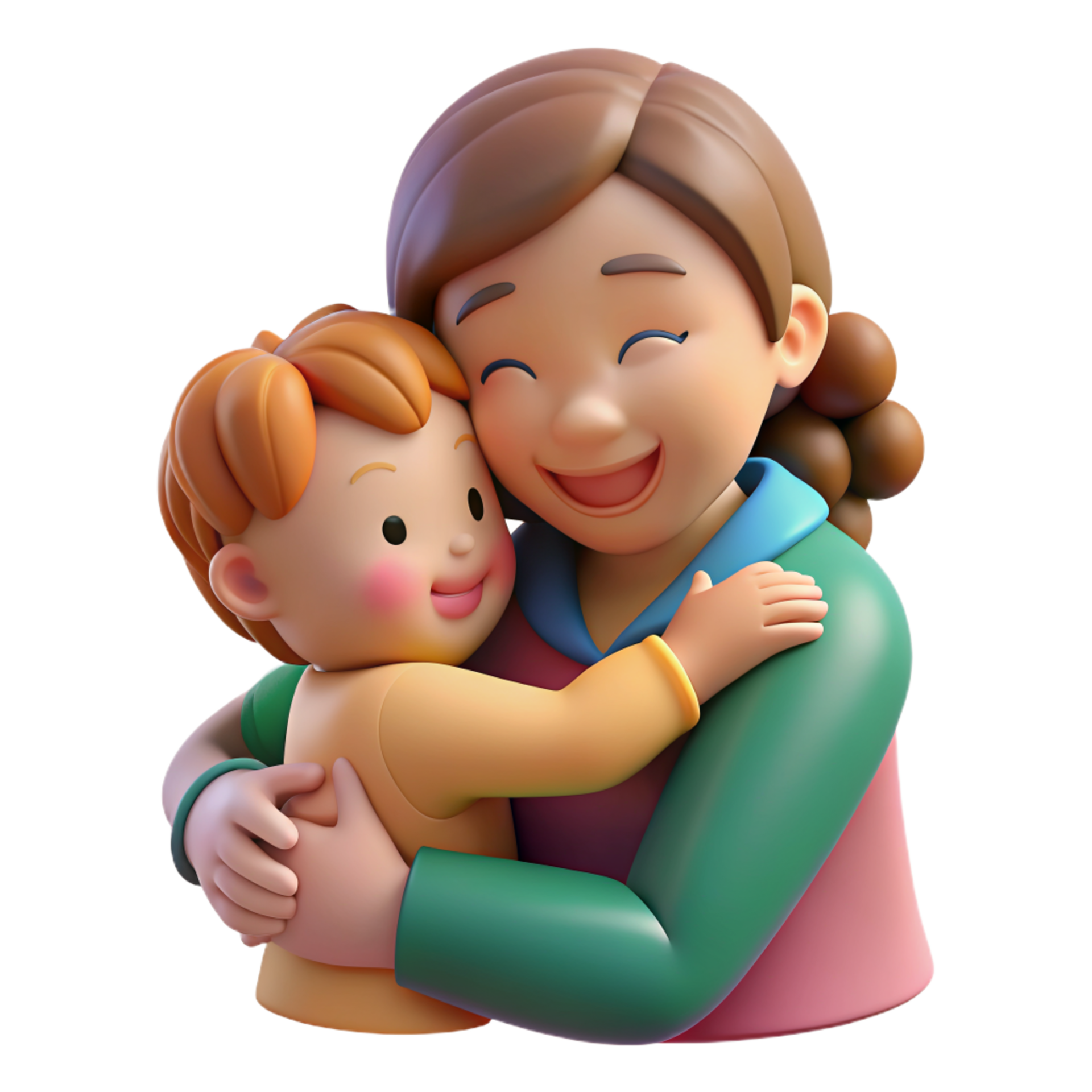Mother Hugging Her Child 3d Illustration 46788708 PNG Mother Hugging Her Child 3d Illustration 46788708 PNG