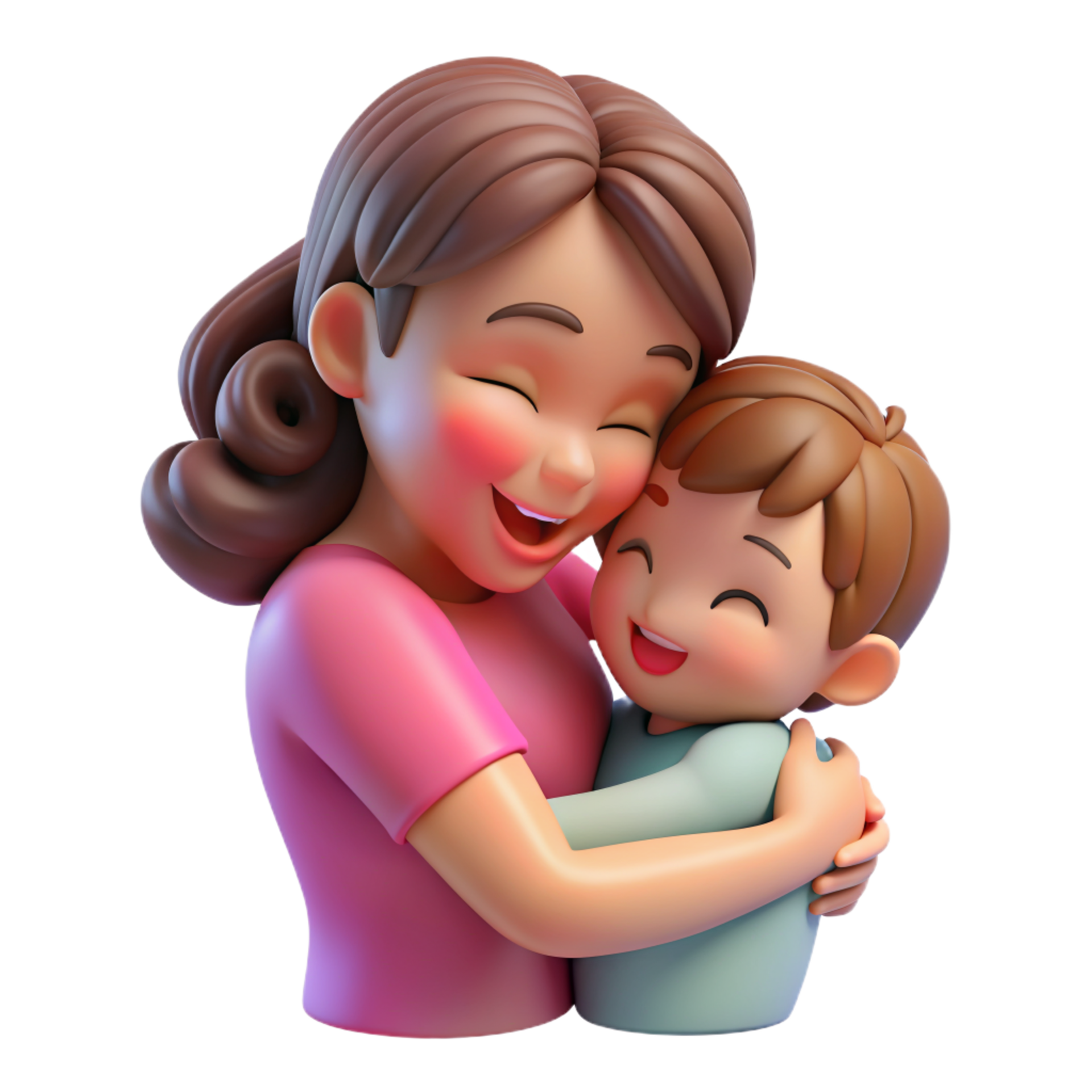 Mother Hugging Her Child 3d Art 46788732 PNG Mother Hugging Her Child 3d Art 46788732 PNG