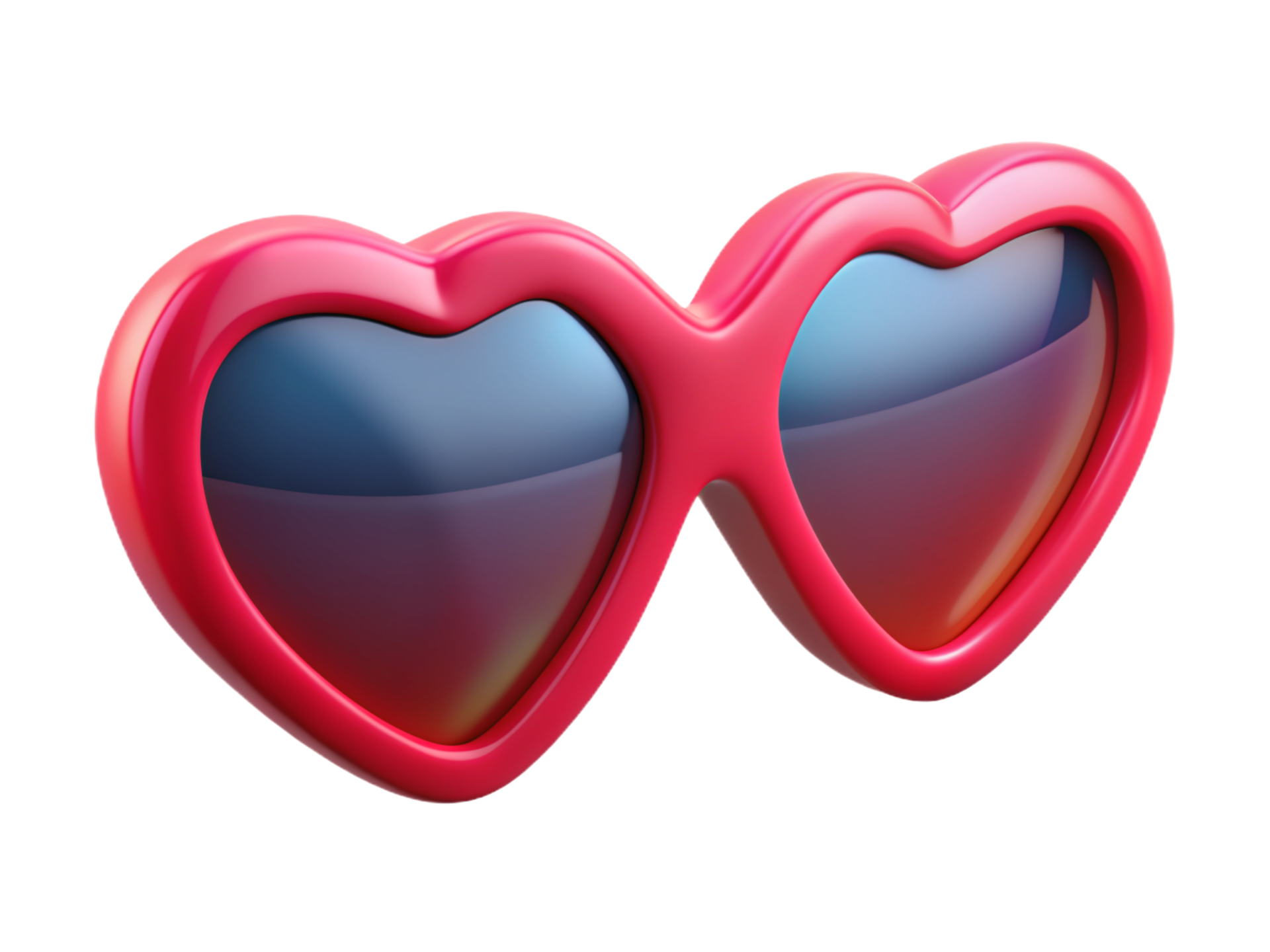 Heart Shaped Sunglasses 3d Asset 46789516 Png