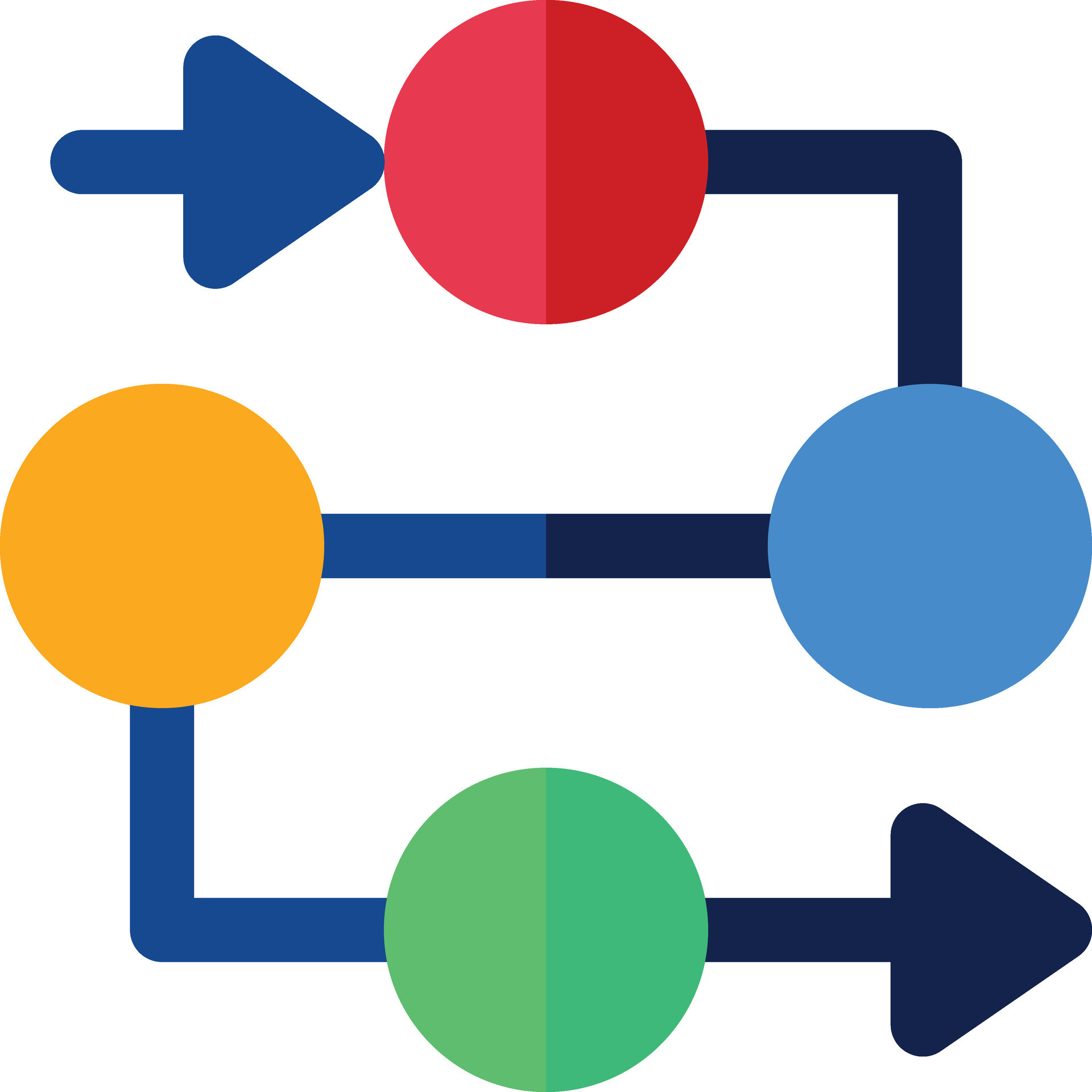 process illustration design 46790464 Vector Art at Vecteezy