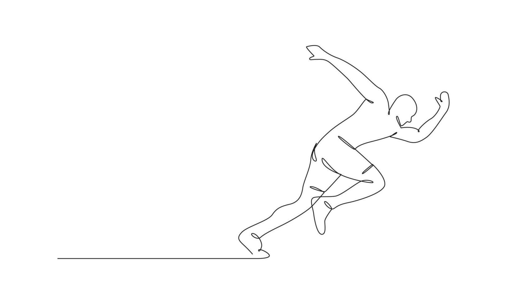 corriendo hombre, atleta, continuo línea dibujo. uno continuo línea ... corriendo hombre, atleta, continuo línea dibujo. uno continuo línea ...