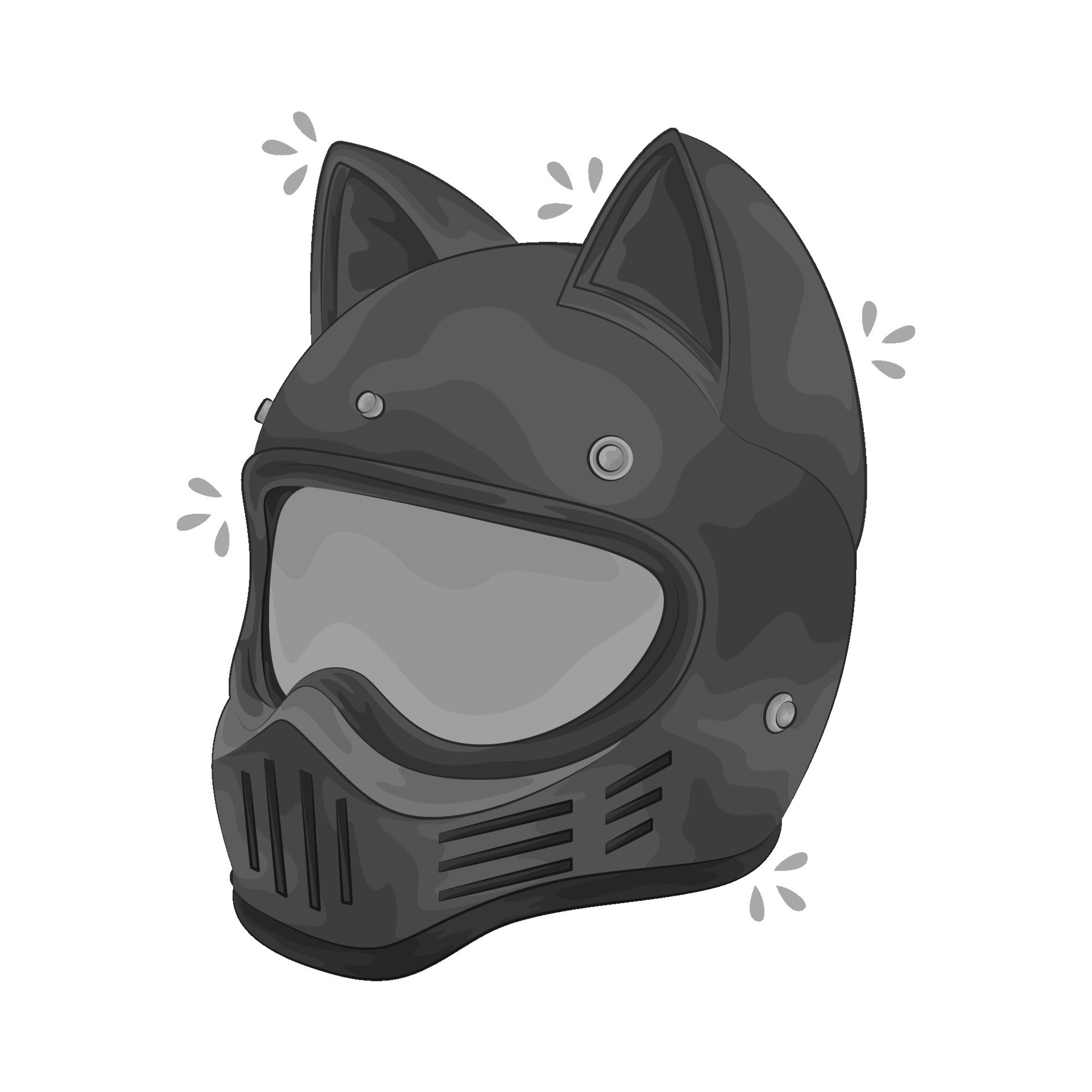 Illustration Of Motorcycle Helmet 46807997 Vector Art At Vecteezy