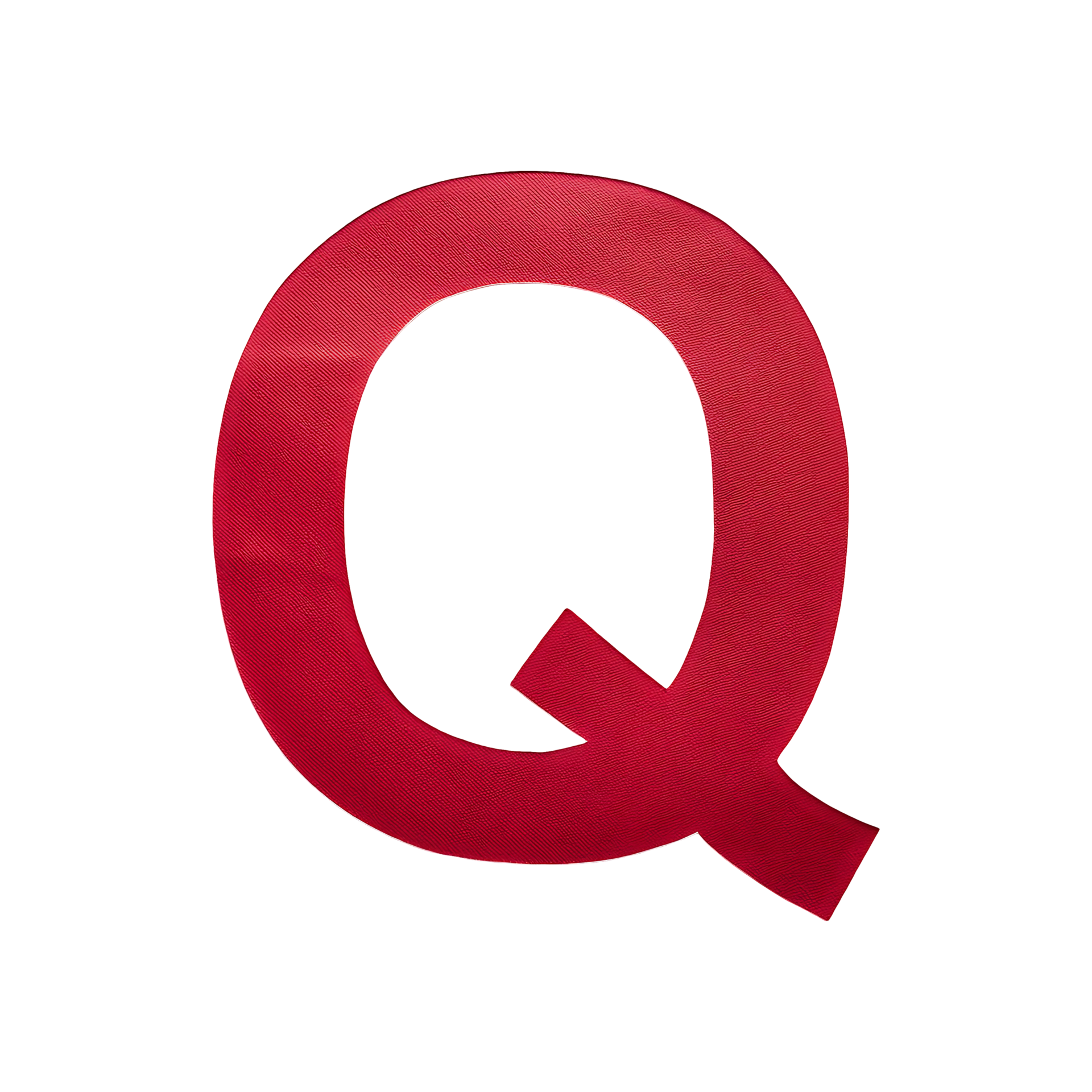 English Letter Q Symbol isolated on transparent background 46823863 PNG