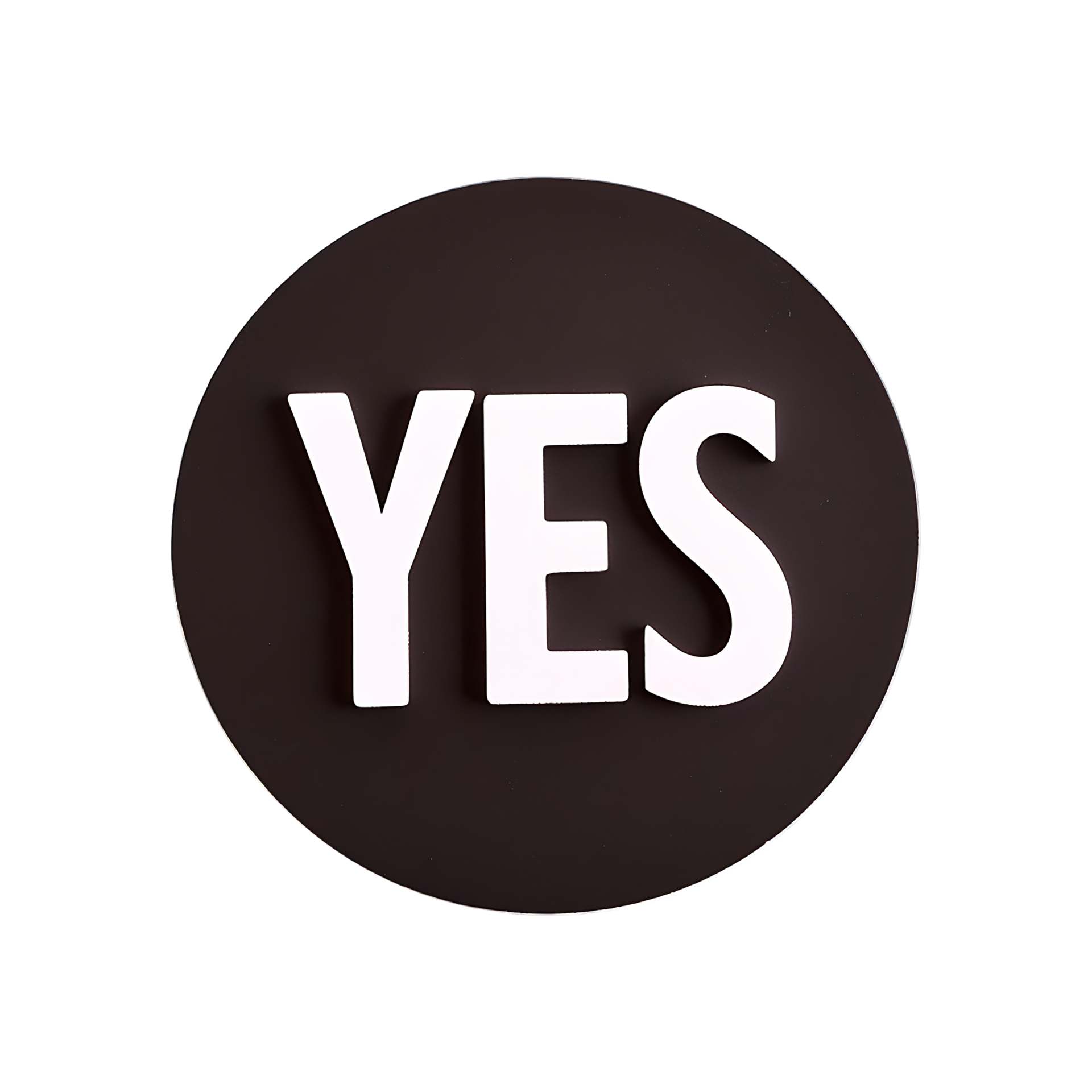 Icon Yes Symbol isolated on transparent background 46824228 PNG