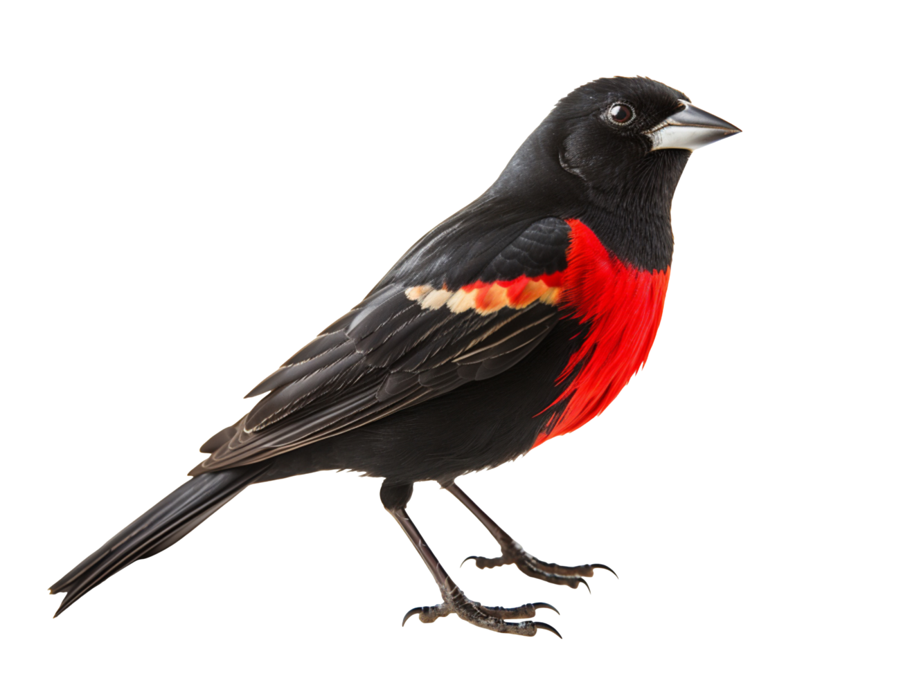 red winged blackbird isolated on transparent background 46829751 PNG