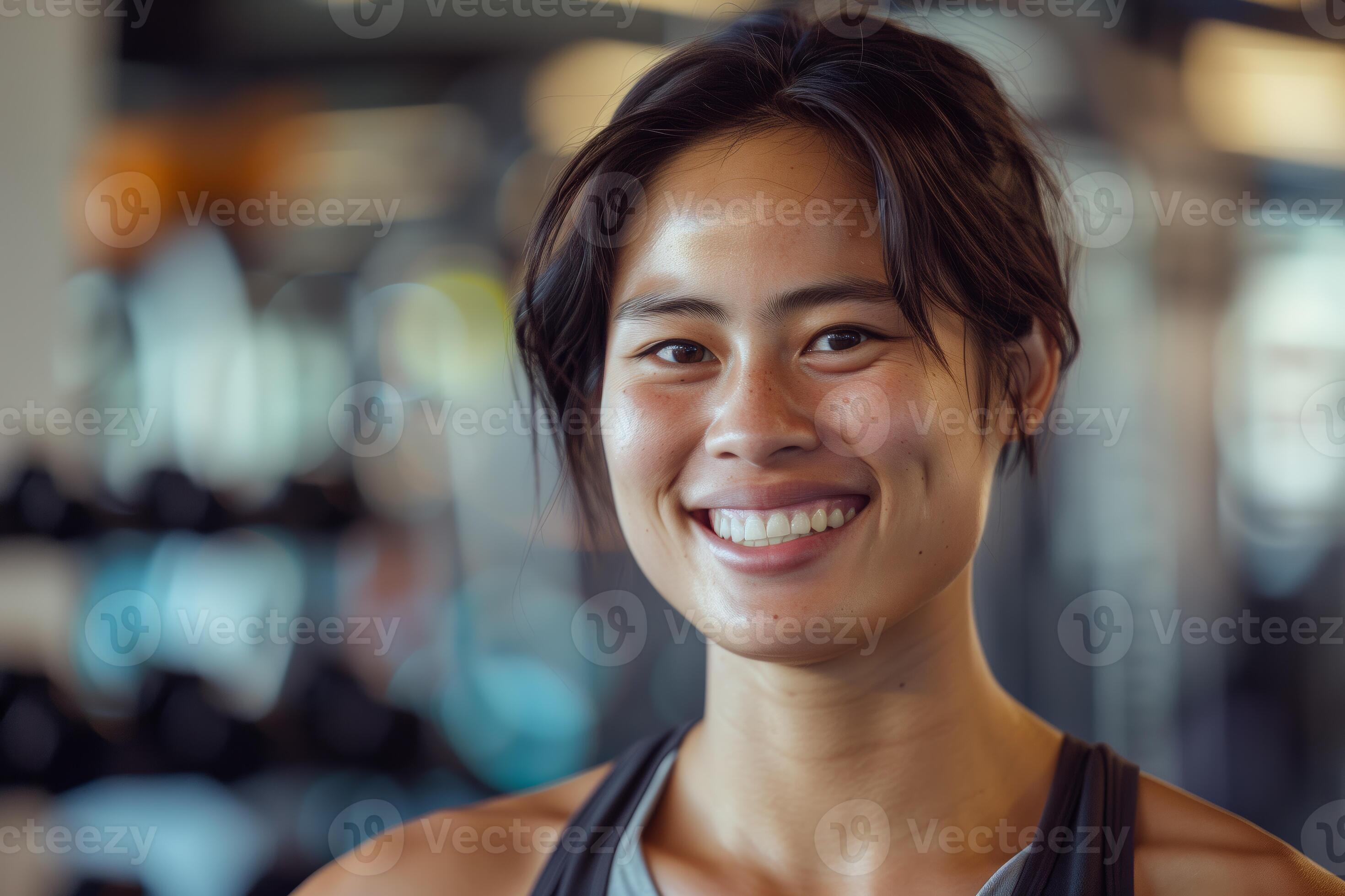 Smiling Non-Binary Individual At Gym 46835092 Stock Photo at Vecteezy Smiling Non-Binary Individual At Gym 46835092 Stock Photo at Vecteezy