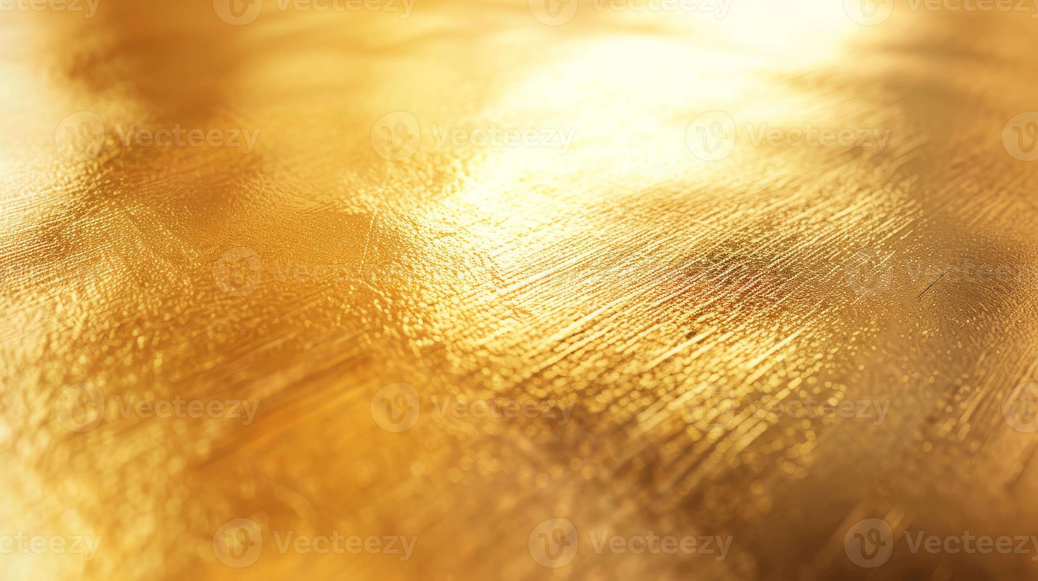 Textured Metallic Gold Foil Surface Glimmering in Light for Elegant Background and Design ...