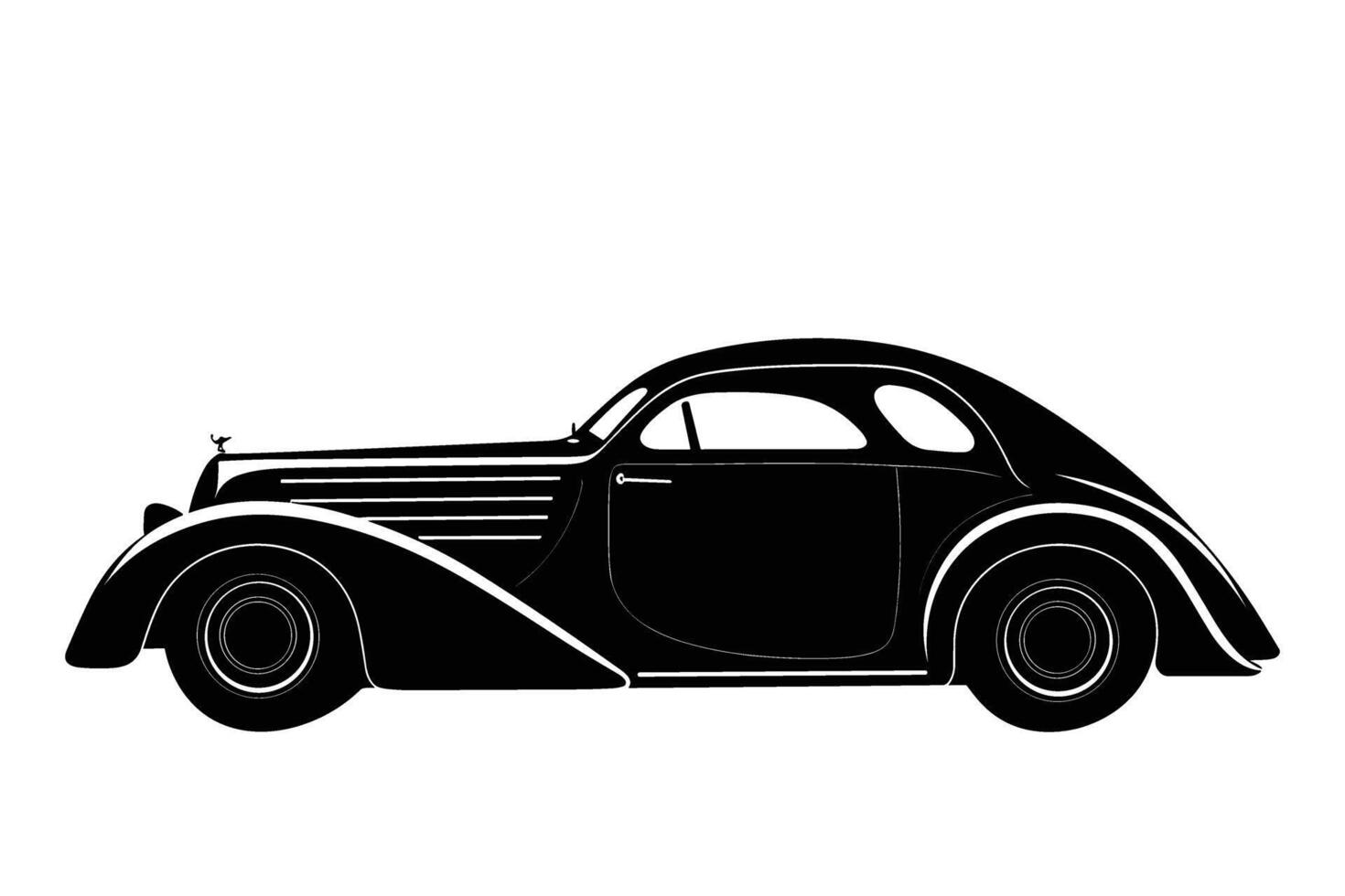 Coupe Car Silhouette 46846035 Vector Art At Vecteezy