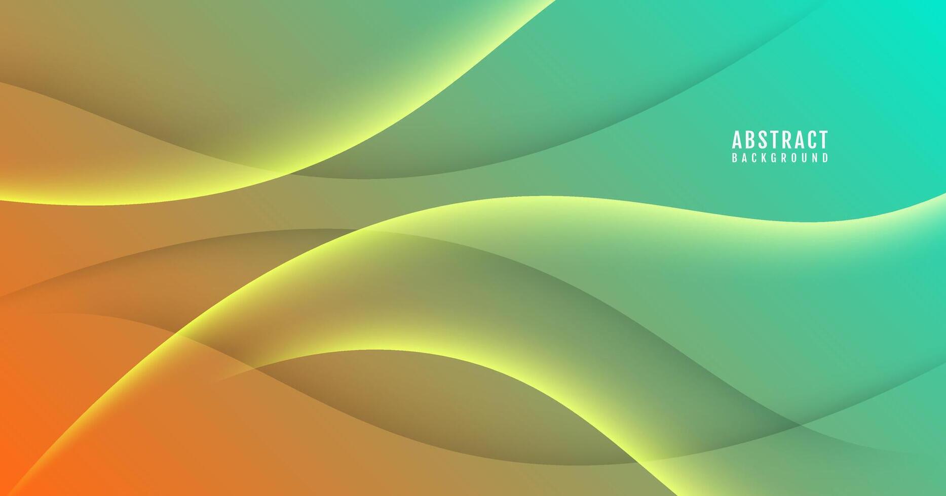 3d Colorful Abstract Background Overlap Layer On Bright Space With Waves Effect Decoration