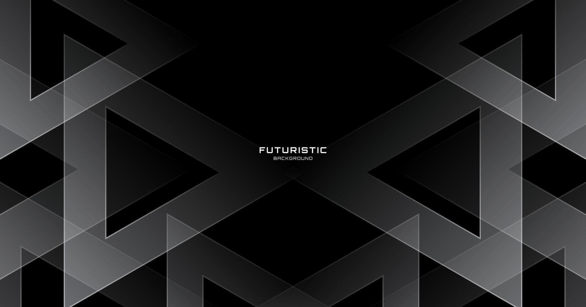 3d Gray Black Abstract Background Overlap Layer On Dark Space With Triangles Shape Effect