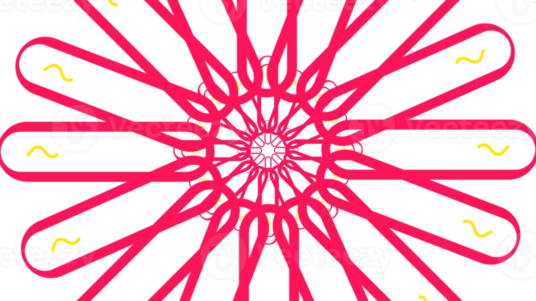 a red and yellow flower with a central point 46861402 PNG a red and yellow flower with a central point 46861402 PNG