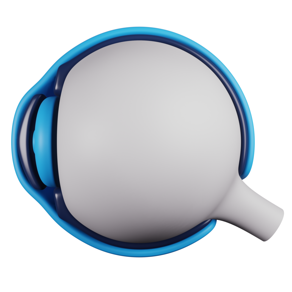 Eyeball Anatomy 3d Icon Illustration 46861800 Png