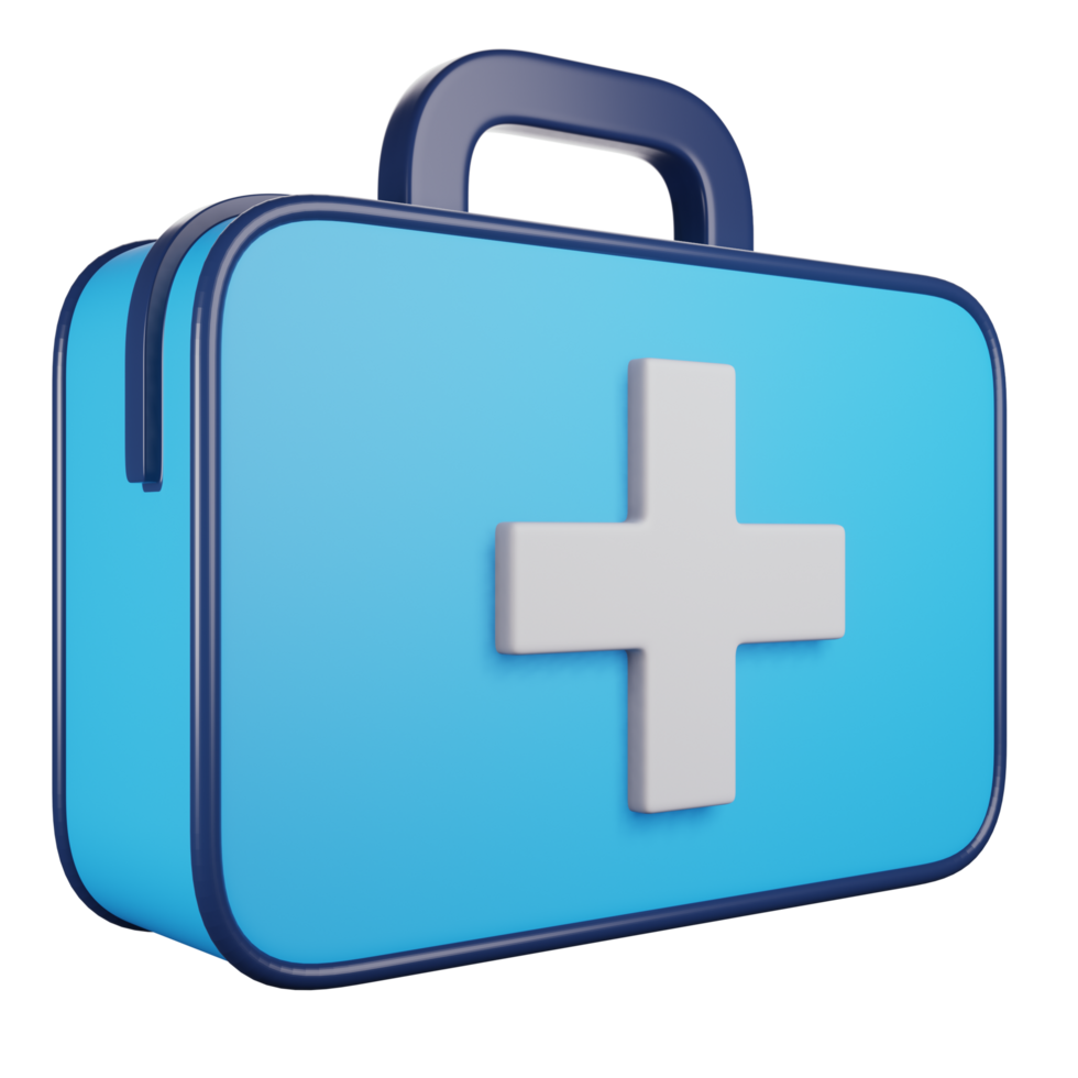 First Aid Kit 3d Icon Illustration 46861829 Png