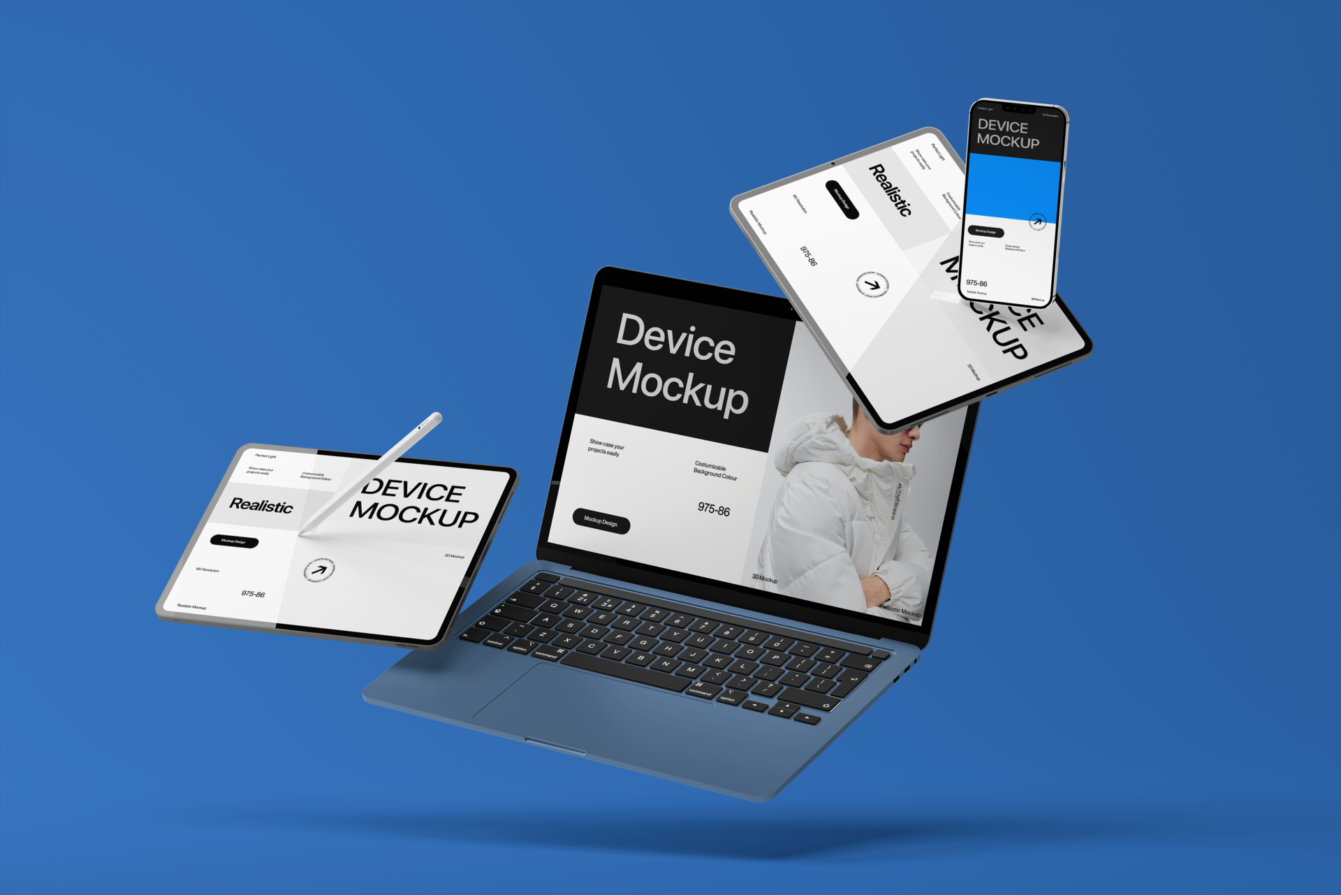 Digital Realistic Device Mockup Template 46866341 Psd