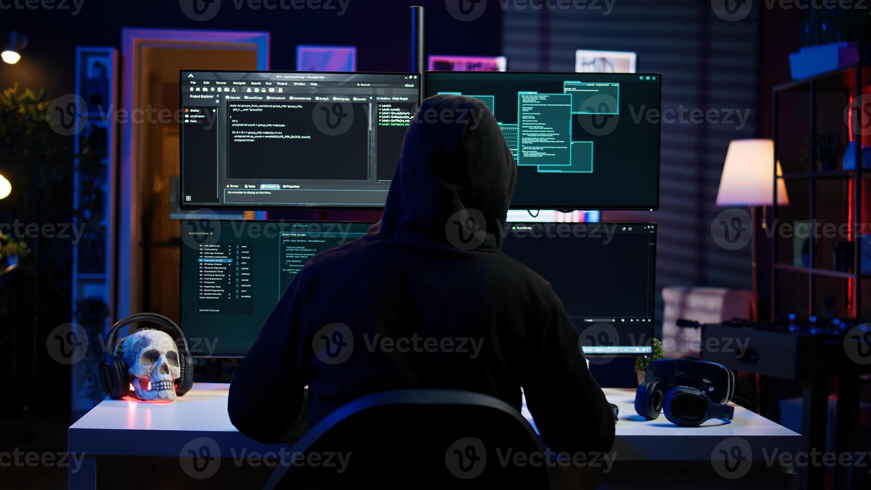 Lone Wolf Hacker In Secret Hideout Trying To Hide Online Activity After