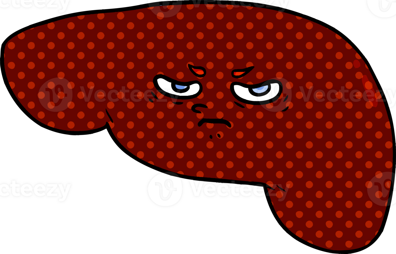 Dibujos Animados Hígado Dibujo 46876403 Png