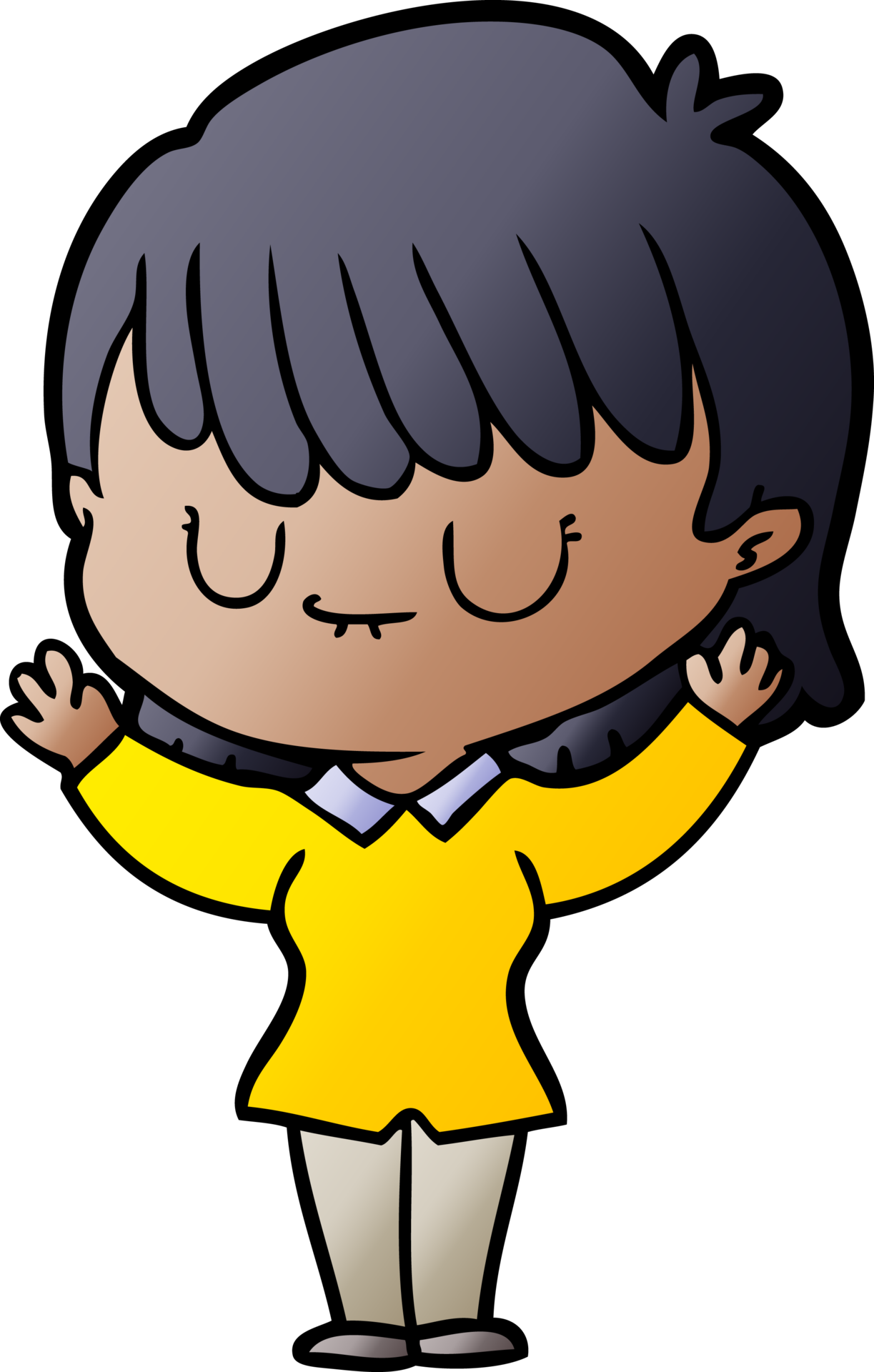cartoon woman drawing 46877063 PNG