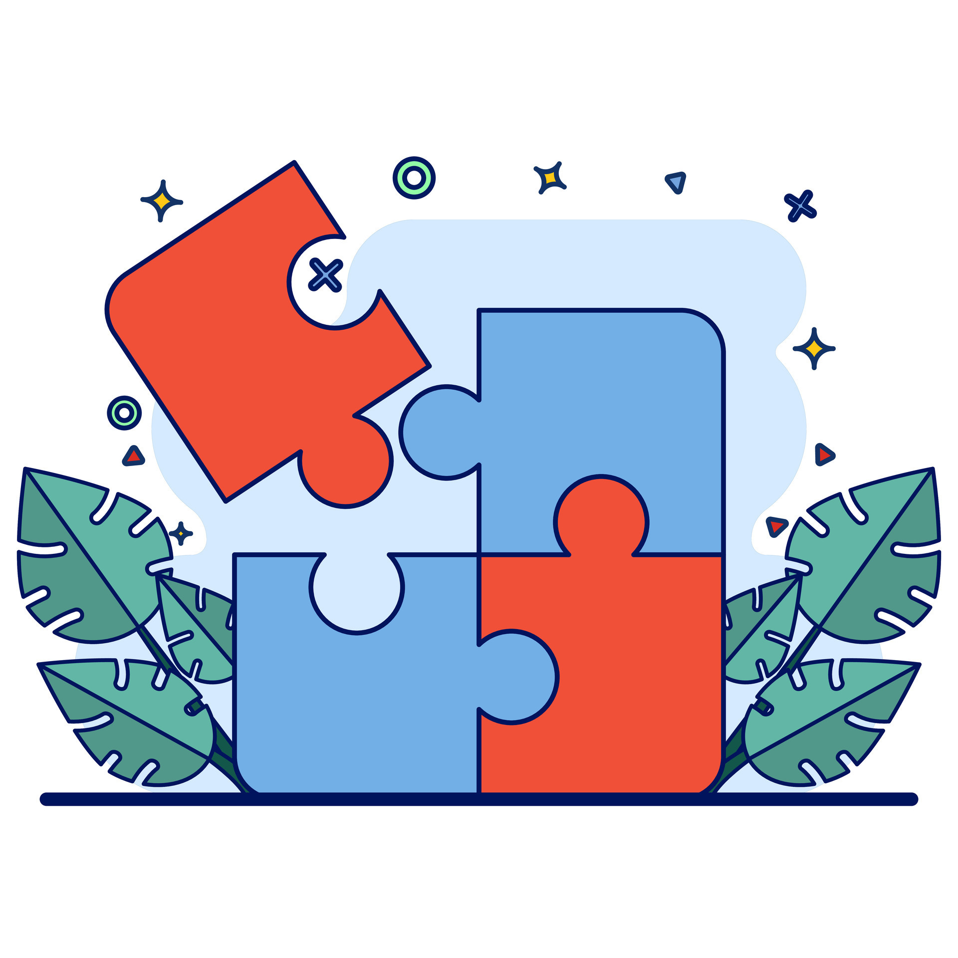 Concept Business solution, problem solving. puzzle game. business ... Concept Business solution, problem solving. puzzle game. business ...
