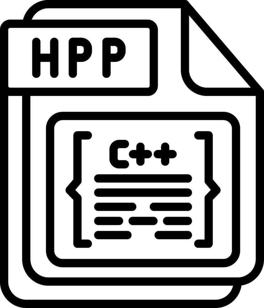 Hpp Line Icon Design 46904899 Vector Art At Vecteezy