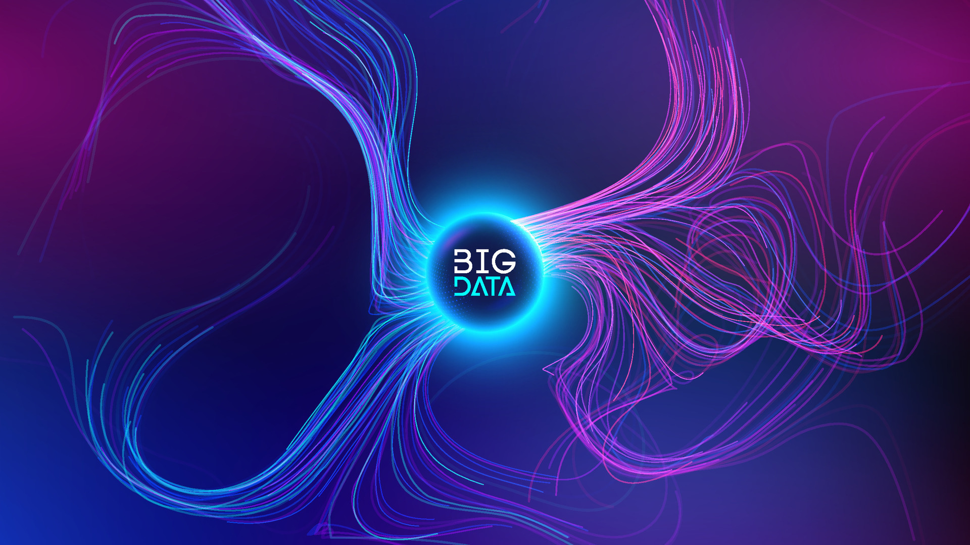 Data Flow Technology Background Information Flow Big Data Illustration 46905733 Vector Art At