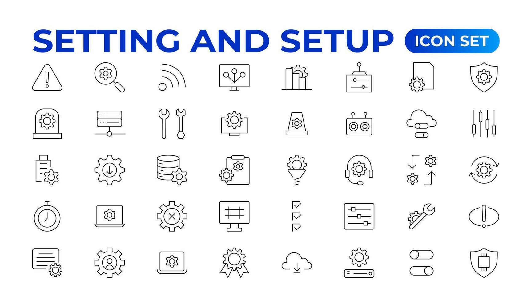 Setting and setup Solid icon collection. app and website settings icon ... Setting and setup Solid icon collection. app and website settings icon ...
