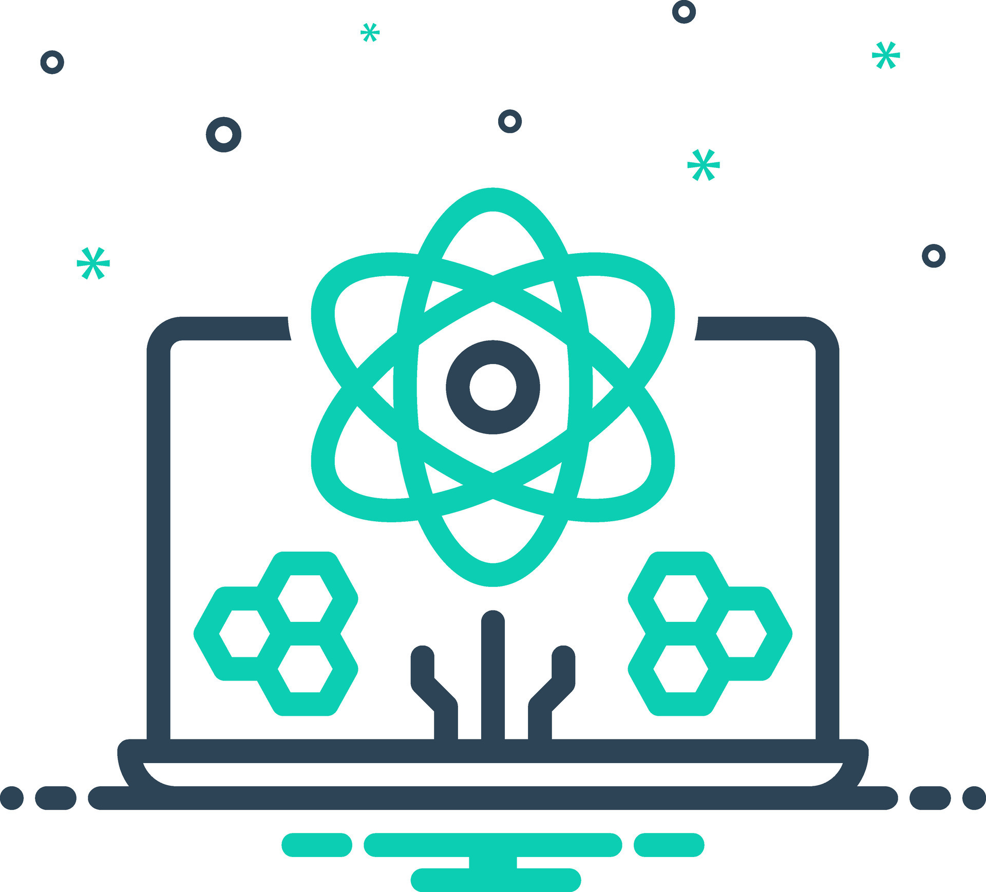 Mix icon for computer science 46919433 Vector Art at Vecteezy