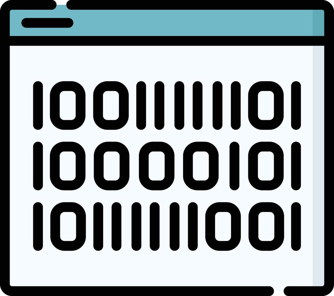 binary code illustration design 46926730 Vector Art at Vecteezy