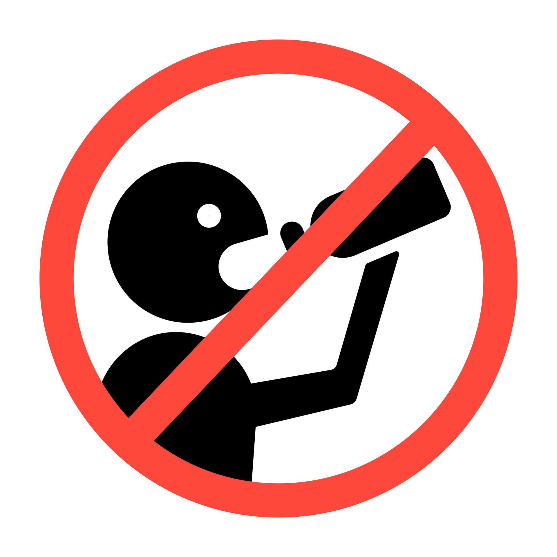 Don't drink icon. No alcohol sign. Drunk men not allowed ban symbol. Do ...