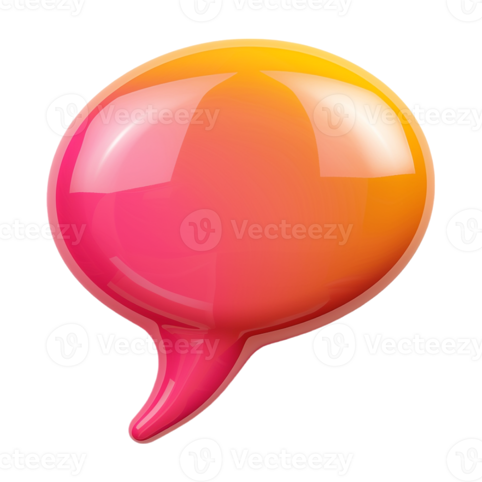 Message Bubble Popup on Transparent Background 46933743 PNG