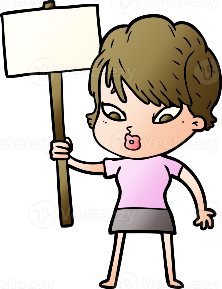 Cartoon Woman Drawing 46946731 Png