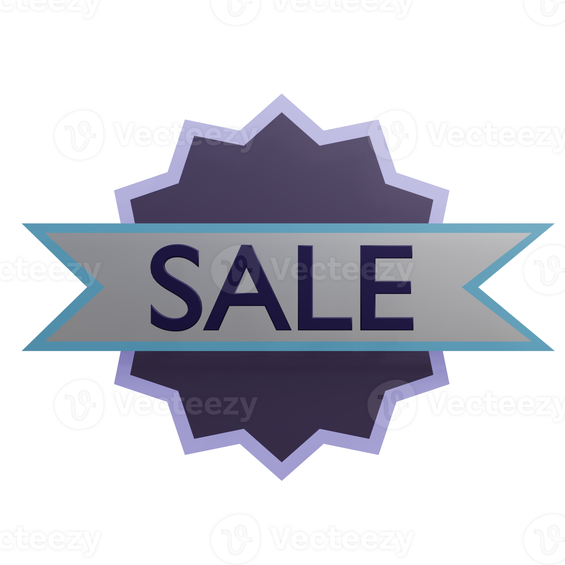 3 D illustration of sale icon 46952934 PNG