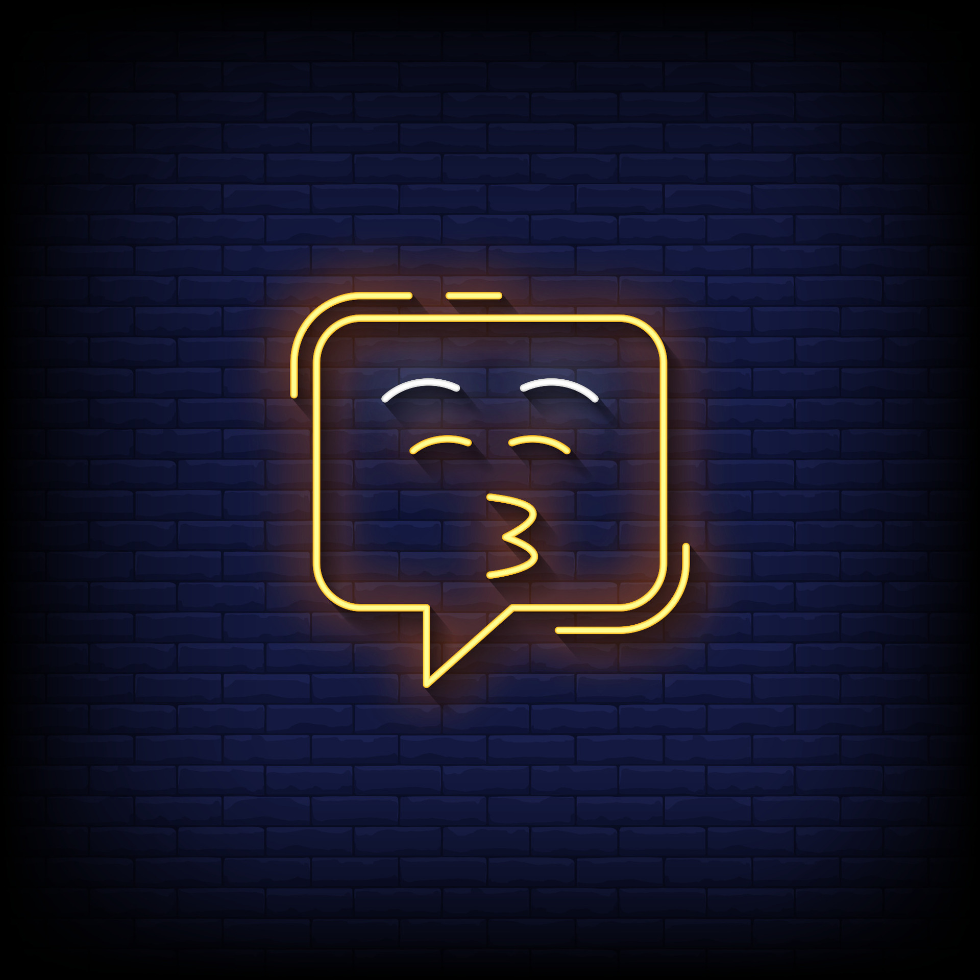 kissing closed eyes emoji symbol neon sign 46959993 Vector Art at Vecteezy kissing closed eyes emoji symbol neon sign 46959993 Vector Art at Vecteezy