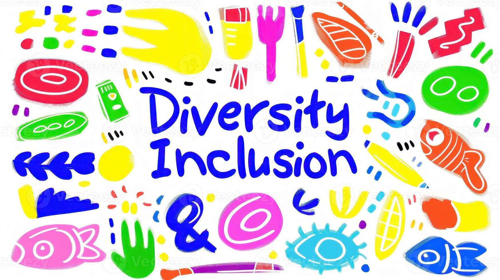 Diversity Equity And Inclusion Concept Deib Colorful Diversity And