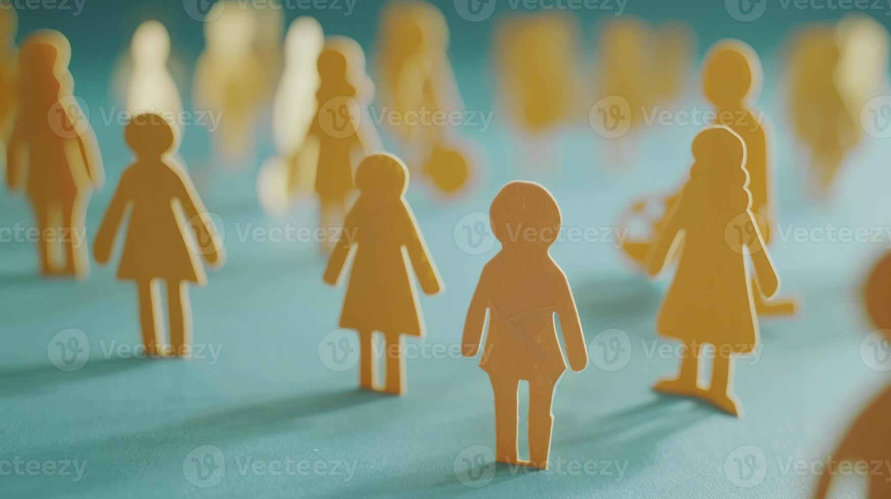 Diversity Equity And Inclusion Concept Deib Paper People Standing On