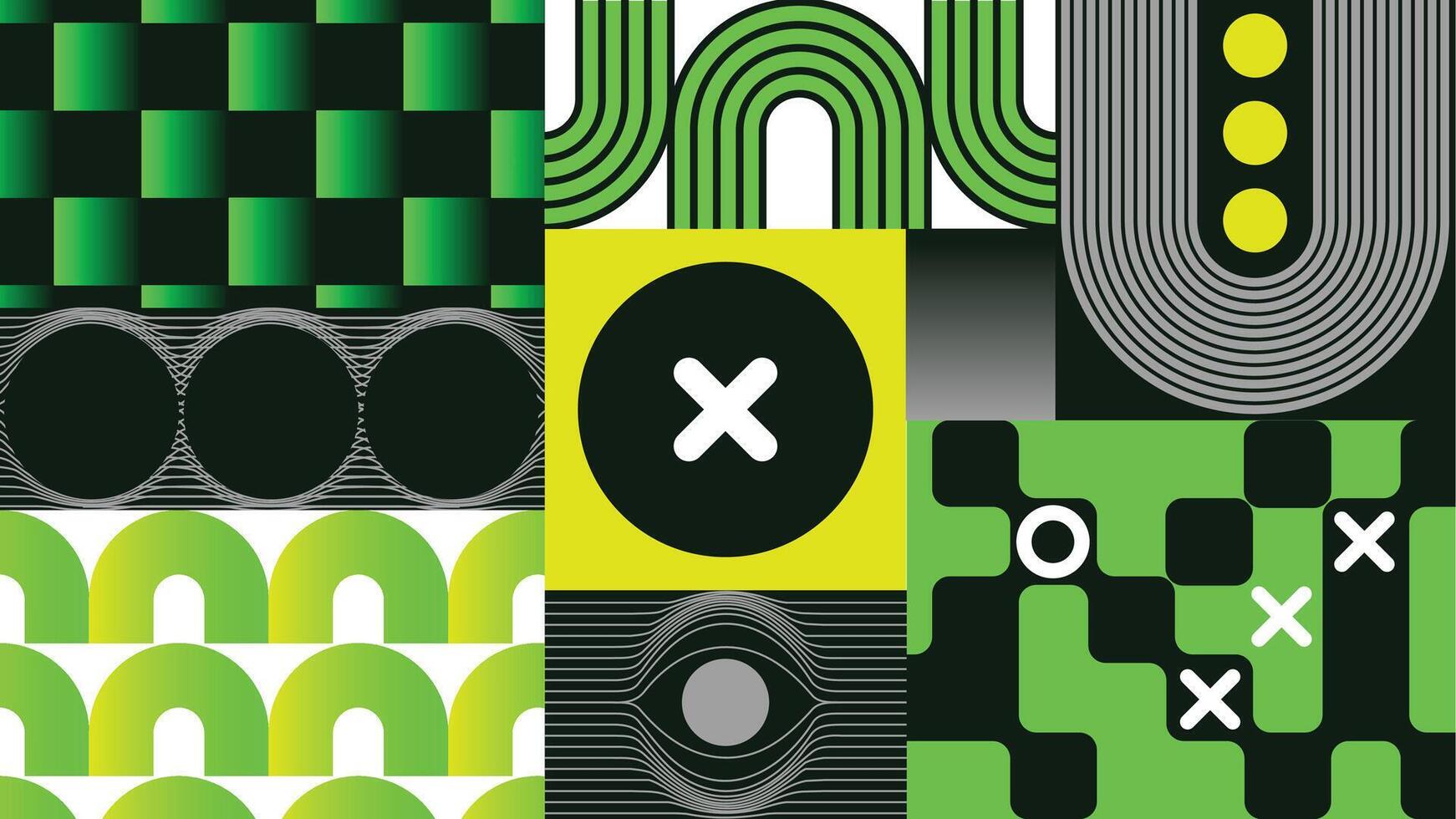 Abstract Geometric Gradient Pattern Design Background Wallpaper Design With Gradient Color