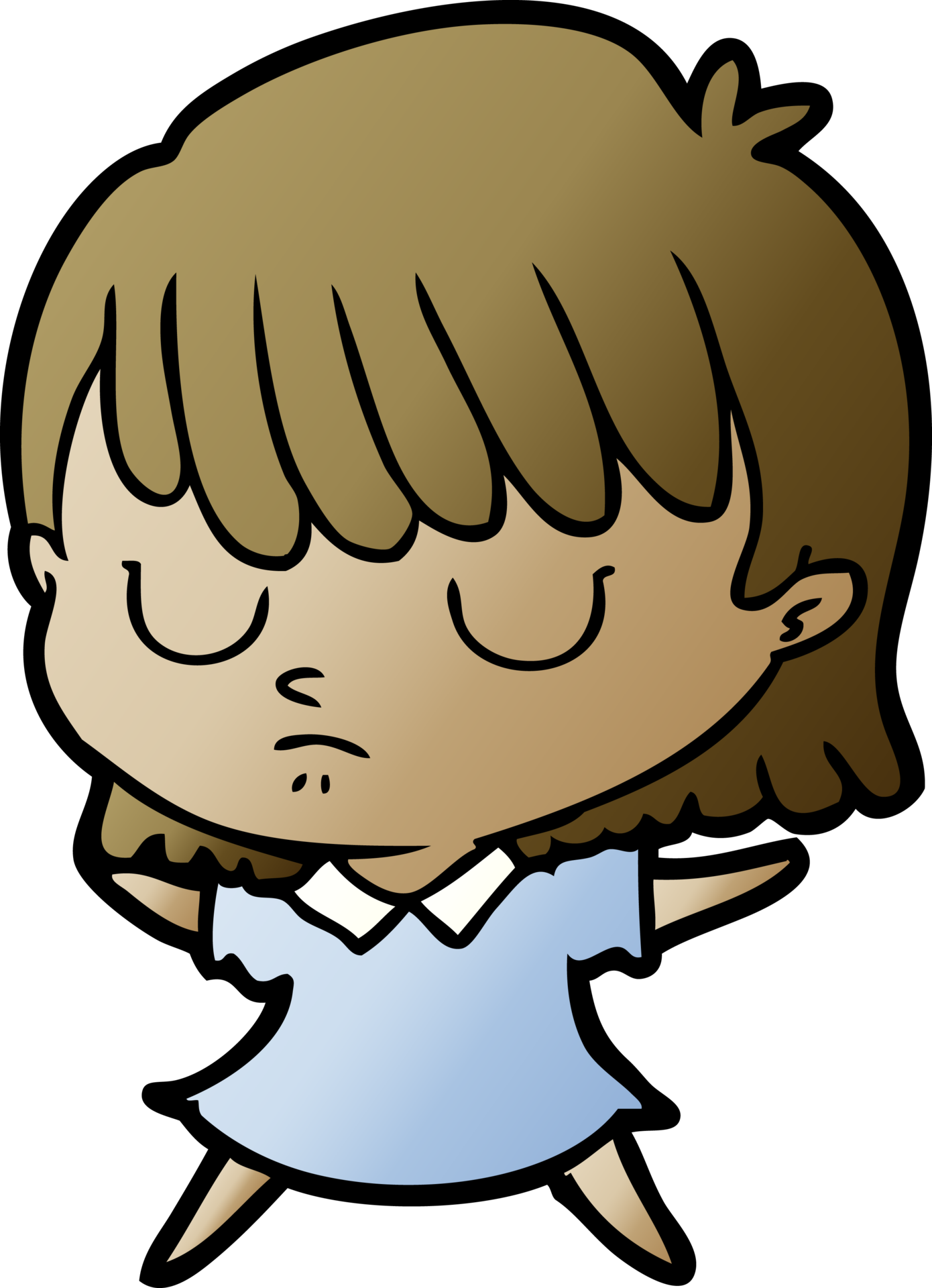 cartoon woman drawing 46994243 PNG