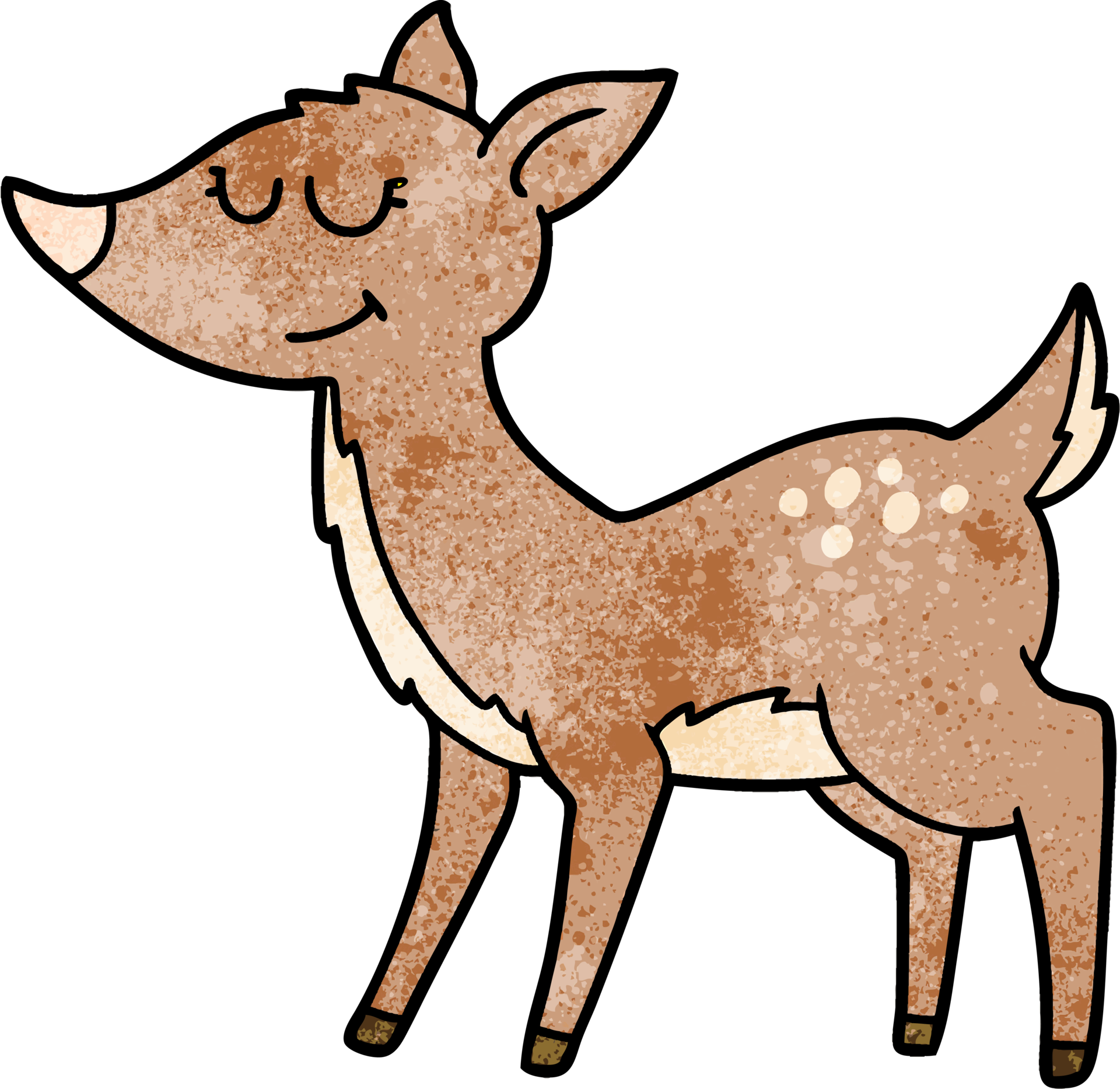 Cartoon Deer Drawing 46994367 Png
