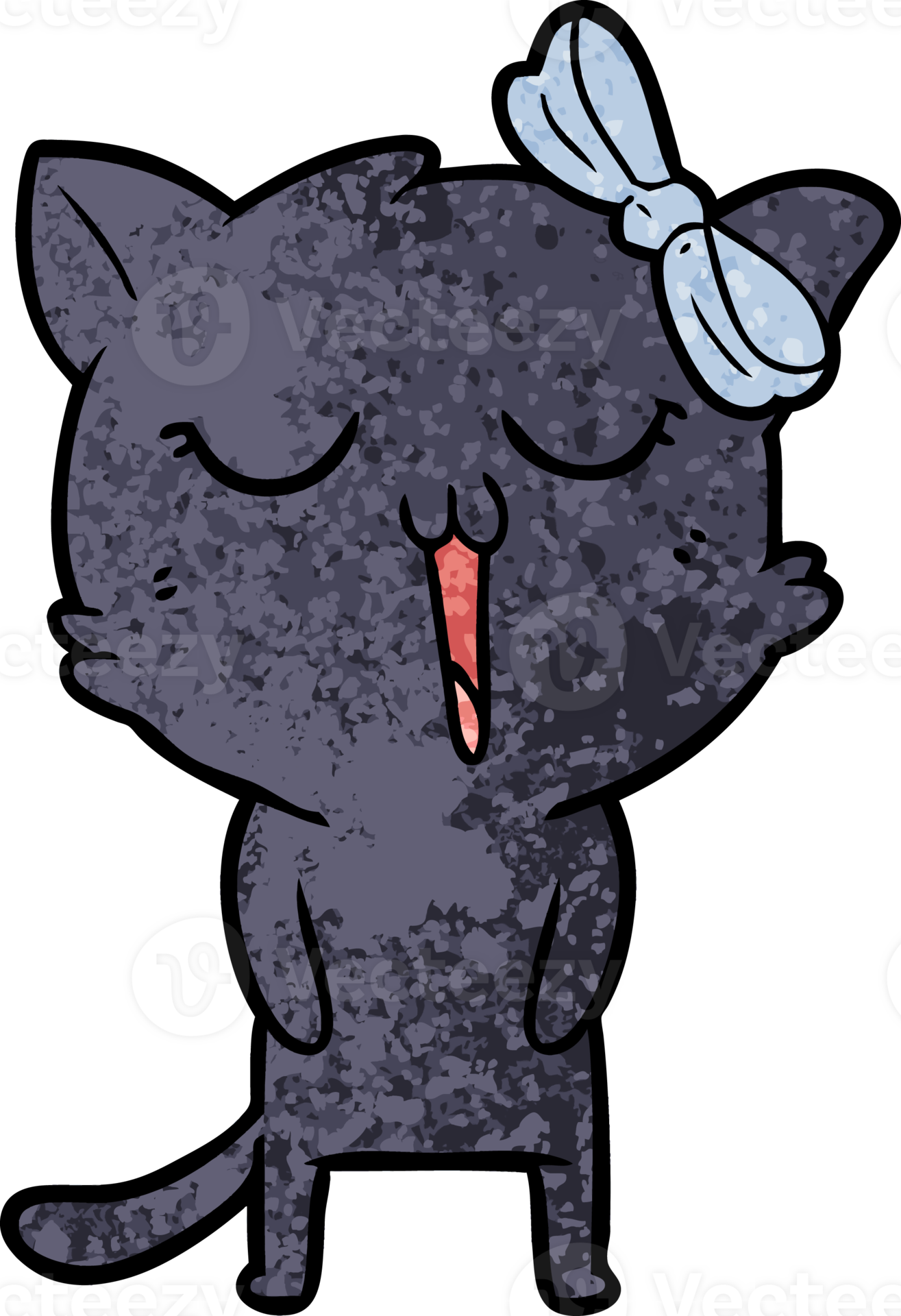Cartoon Cat Drawing 46997723 Png