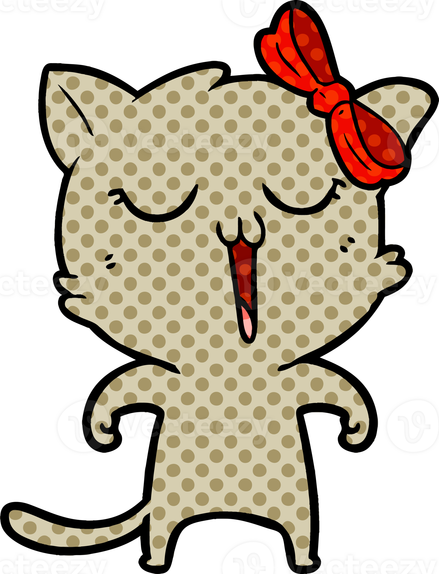 Cartoon Cat Drawing 46999102 Png