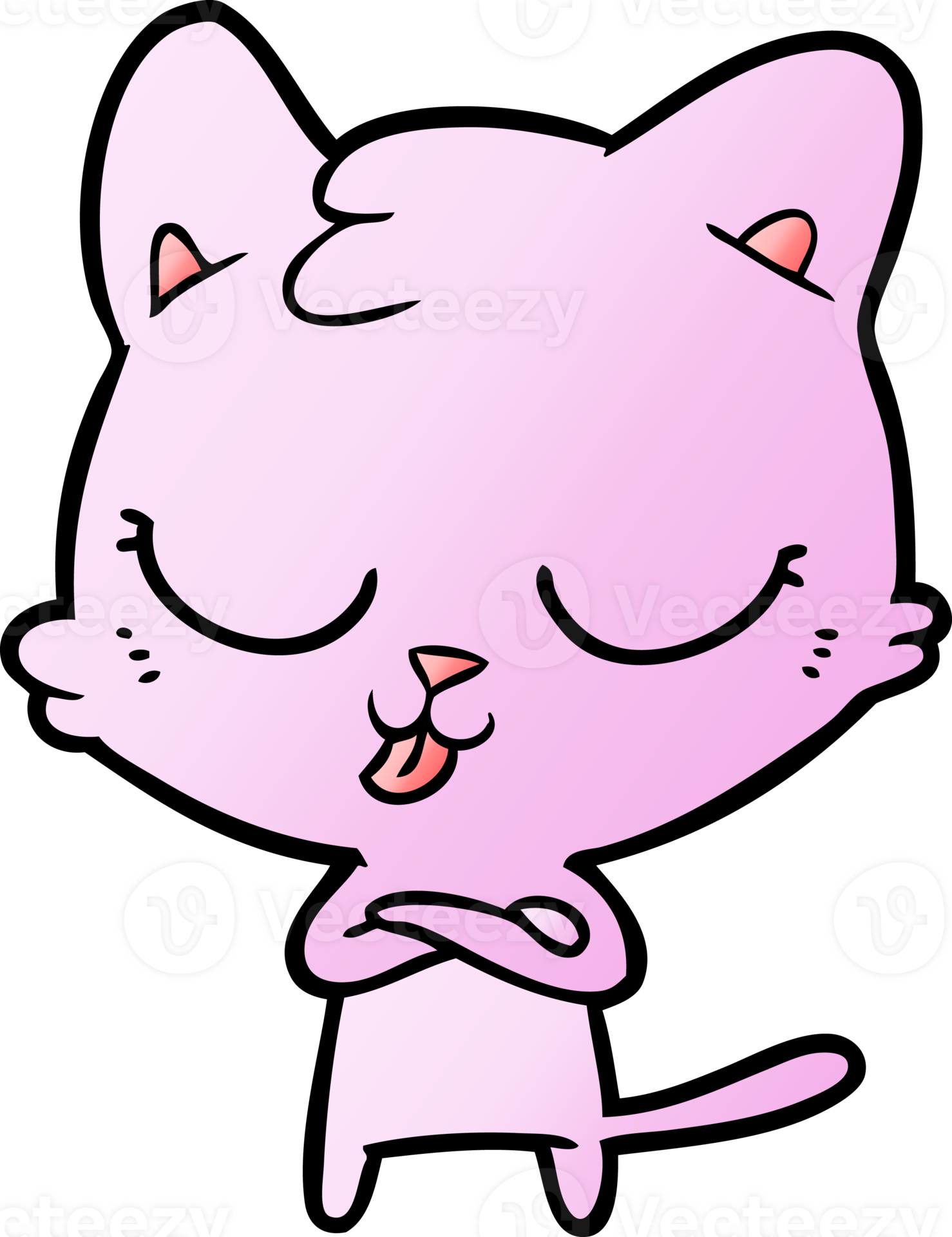 Cartoon Cat Drawing 47001495 Png