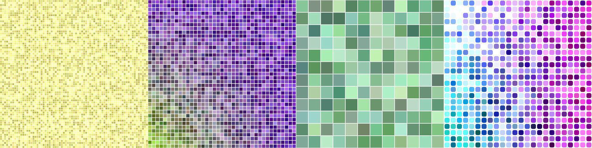 Abstract Square Mosaic Pattern Background Collection 47020526 Vector Art At Vecteezy