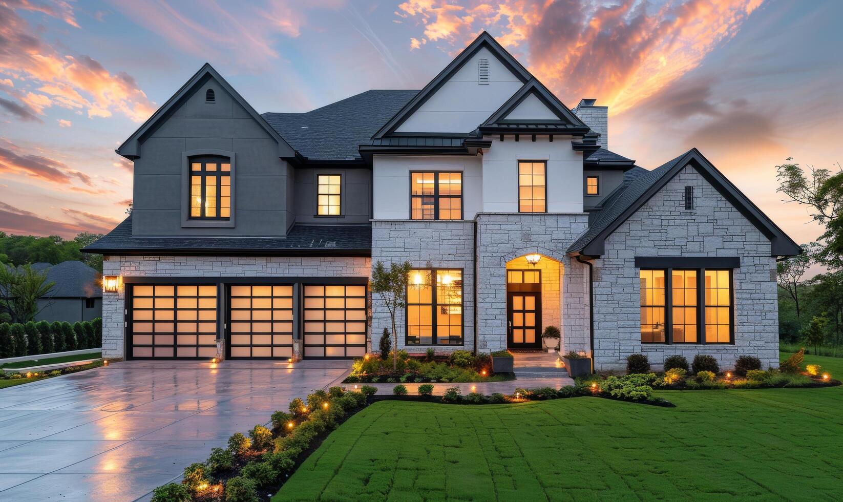 Custom Homes Stock Photos, Images and Backgrounds for Free Download