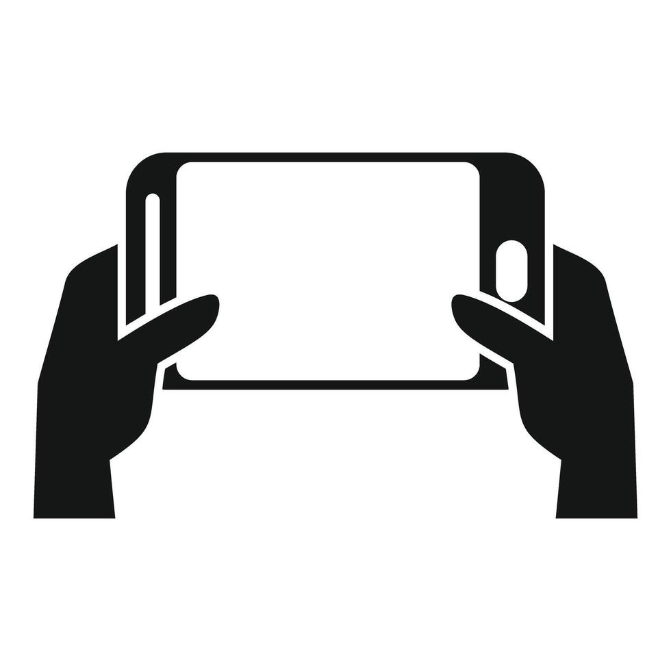 Two hands holding smartphone horizontally icon 47040408 Vector Art at ... Two hands holding smartphone horizontally icon 47040408 Vector Art at ...