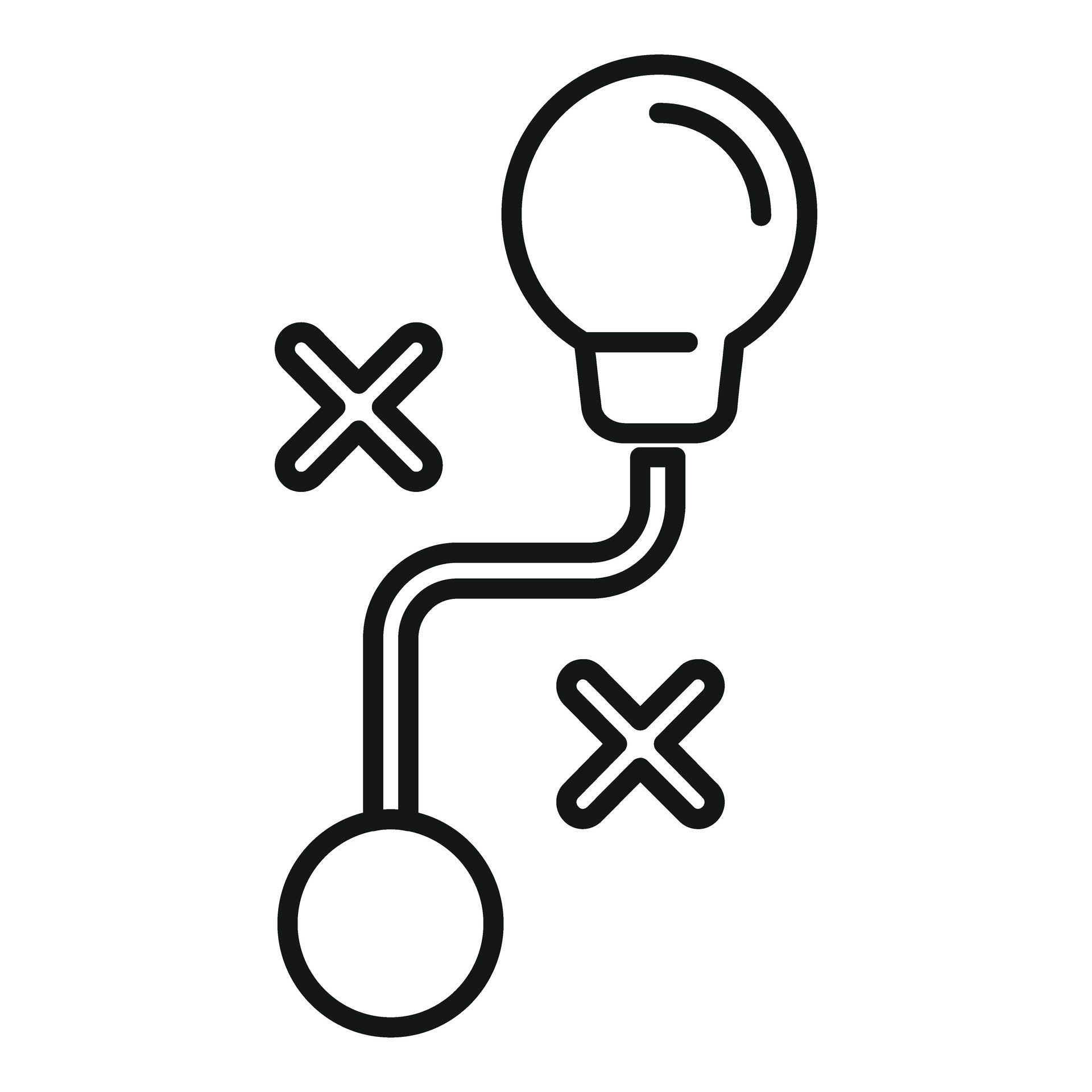 Problem solving process reaching solution avoiding obstacles 47044183 ...