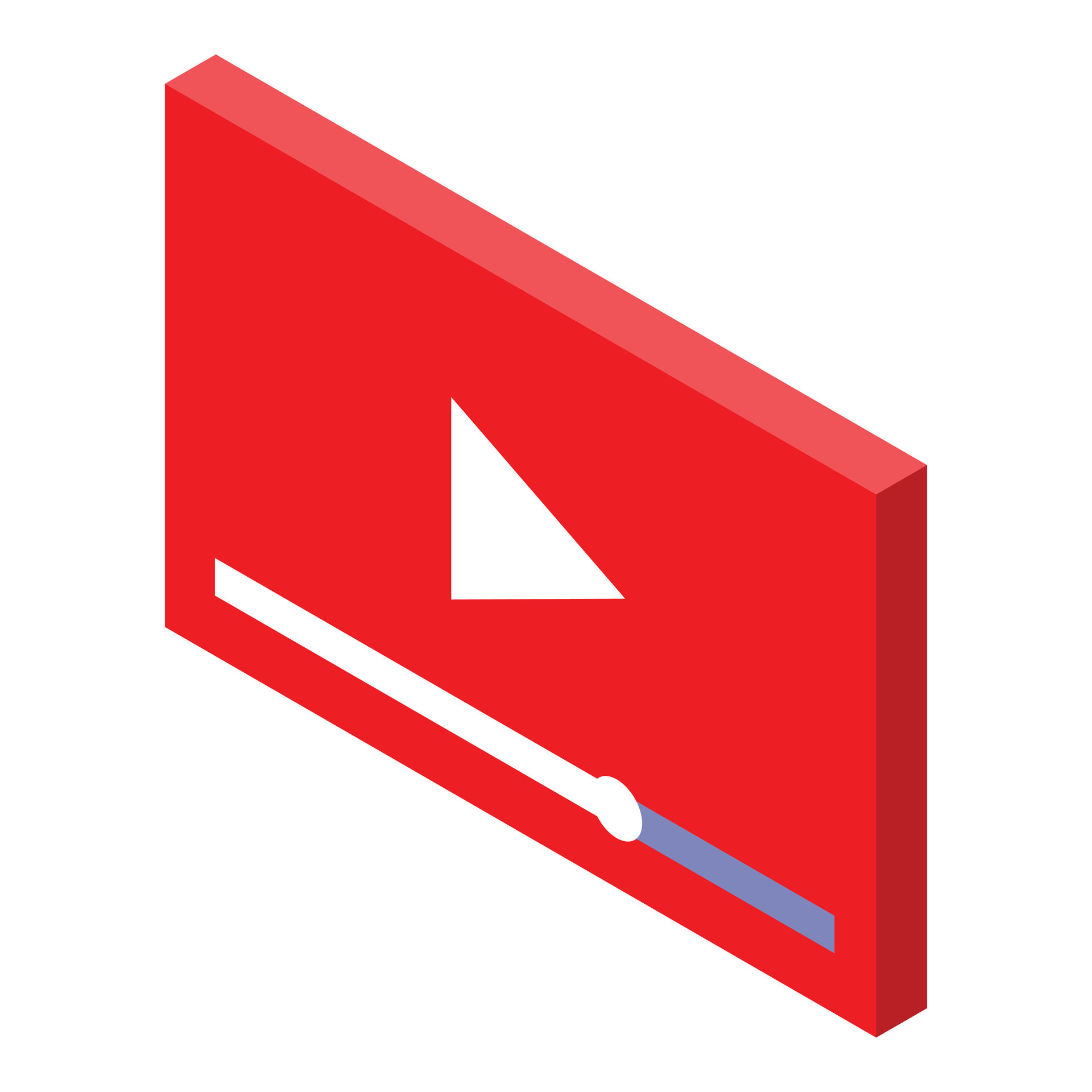 Red Player Showing Progress Bar Interface 47047266 Vector Art At Vecteezy